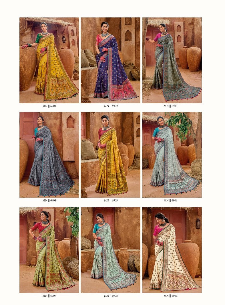 Kacchi Work Vol 4 Mn Sarees – Kavya Style Plus