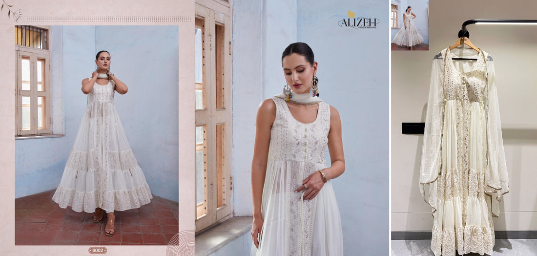 6002 Gulbahar Vol 4 Alizeh Readymade Suits – Kavya Style Plus