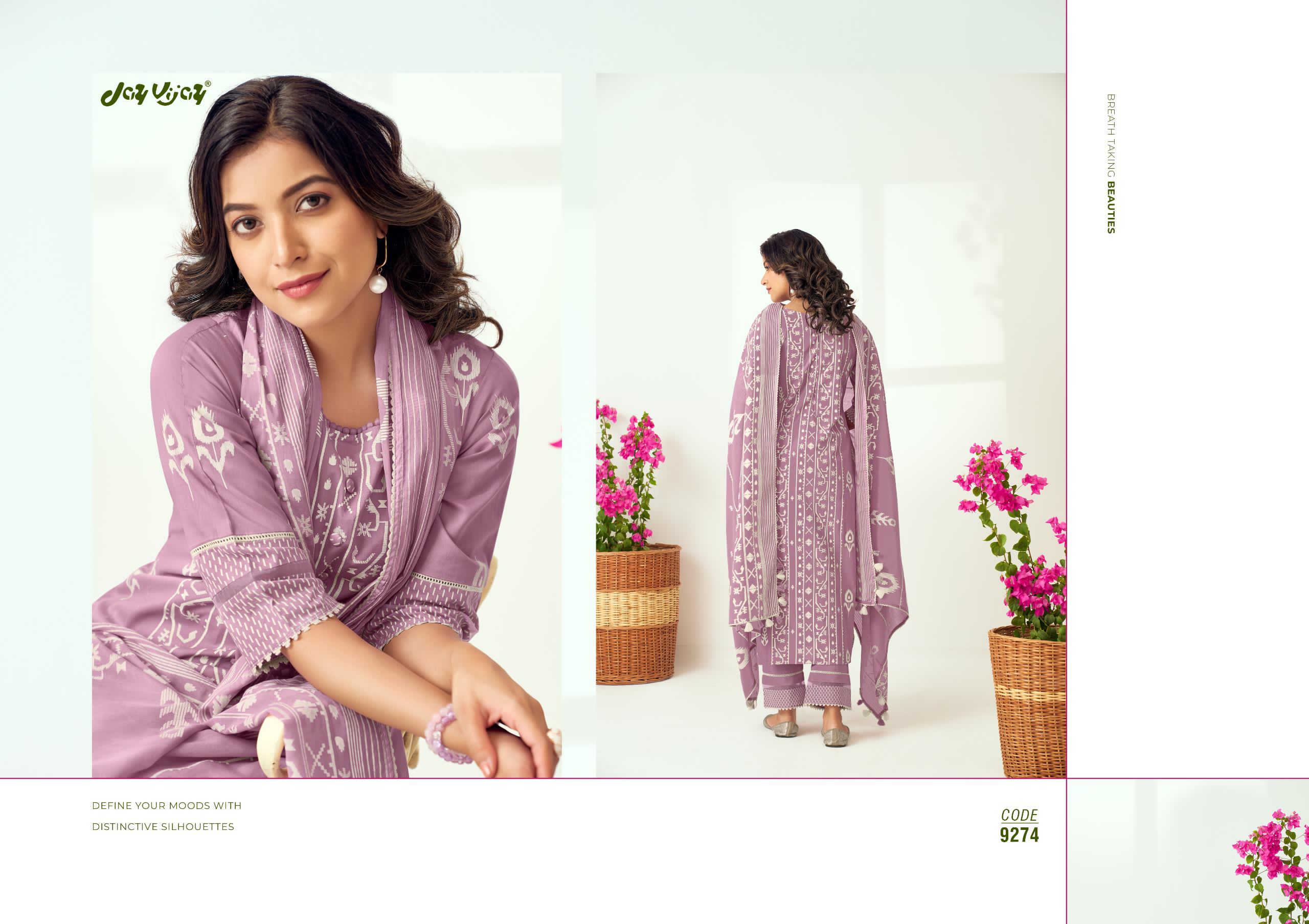 Kathak Vol 2 Jay Vijay Pant Style Suits – Kavya Style Plus
