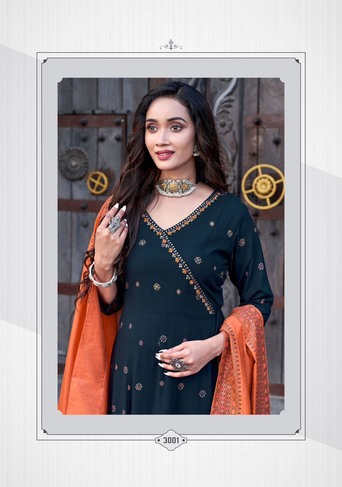 Nafiza Mittoo Readymade Anarkali Suits – Kavya Style Plus