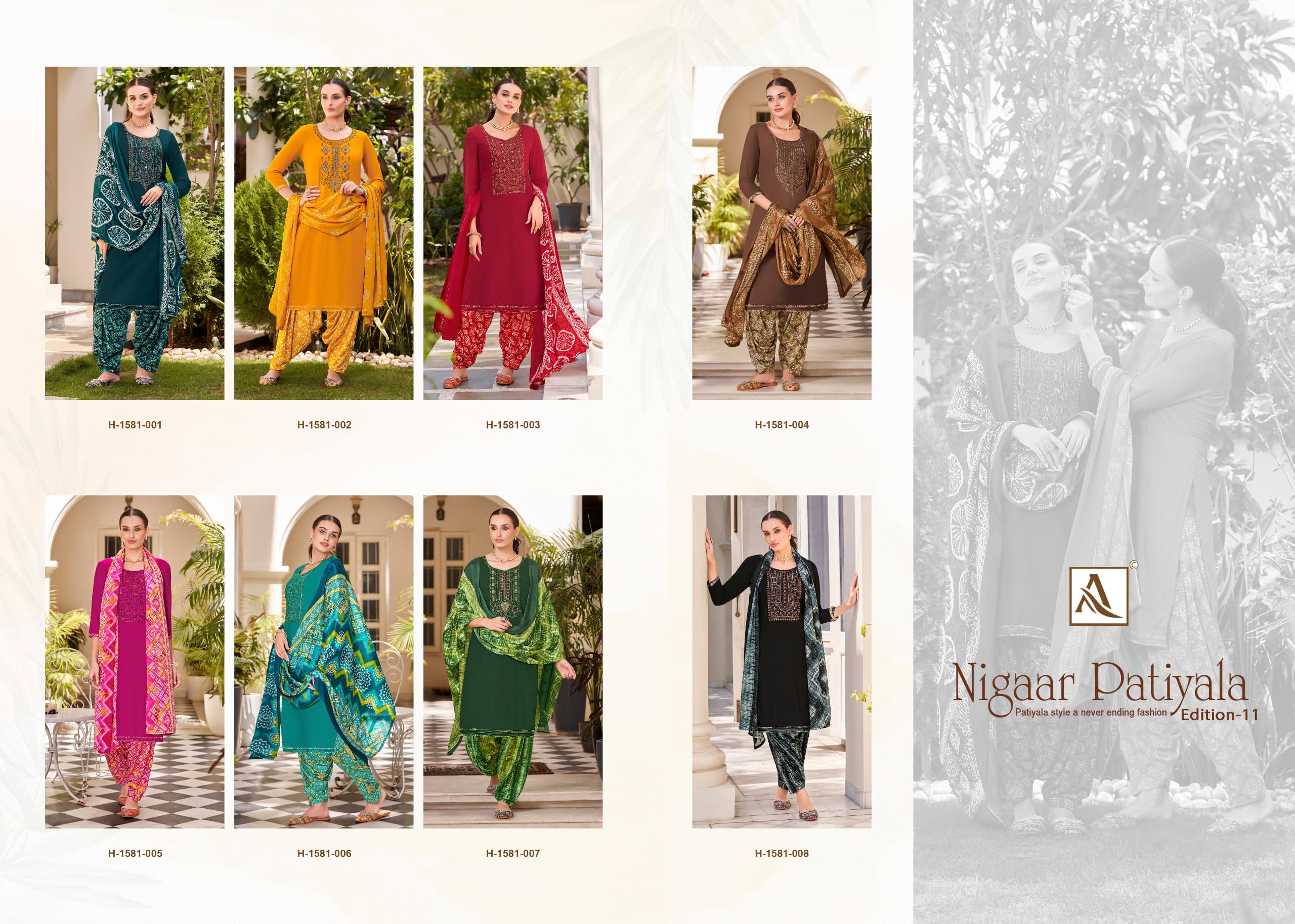 Nigaar Patiyala Edition 11 Alok Salwar Suits – Kavya Style Plus