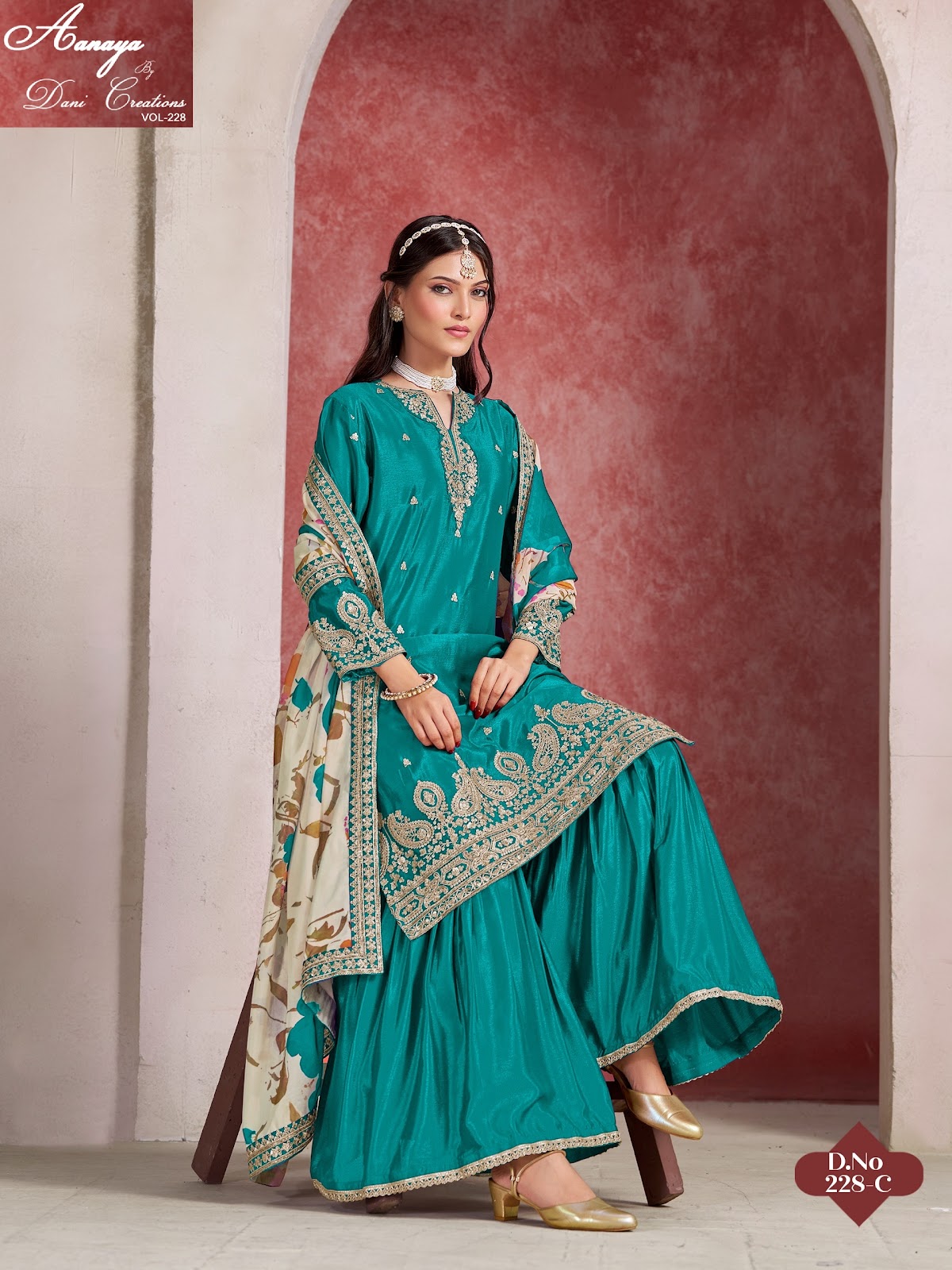 Dani Creations Sharara Suits – Kavya Style Plus