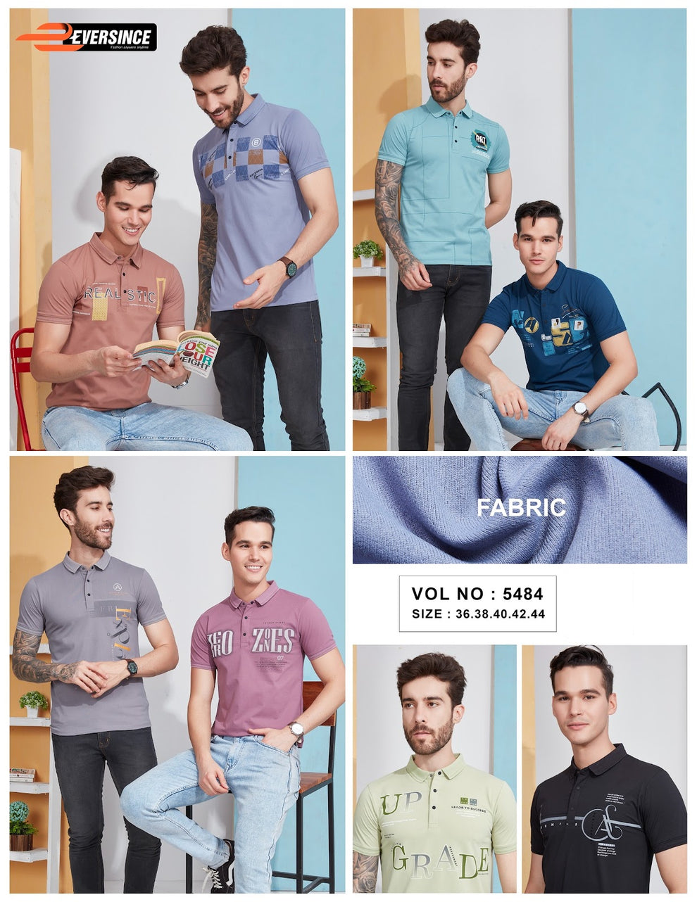 5484 Eversince Lycra Mens Tshirts – Kavya Style Plus