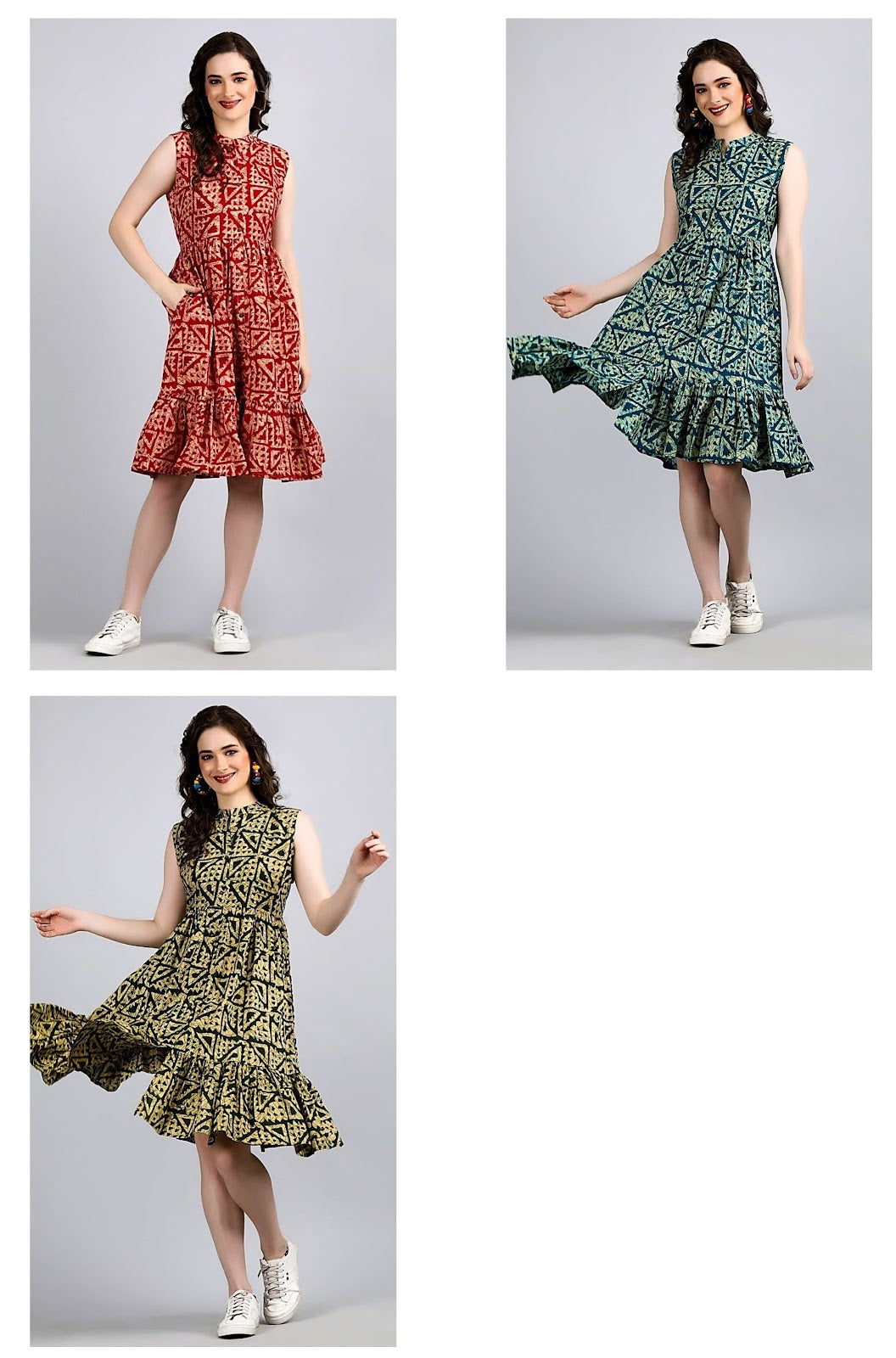 Design-16 Shukrana Cotton One Piece – Kavya Style Plus