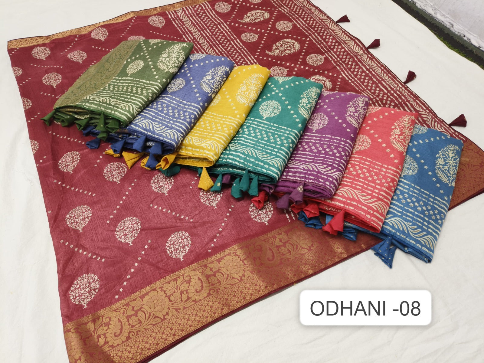 Odhani-8 Kalpveli Dola Silk Sarees – Kavya Style Plus