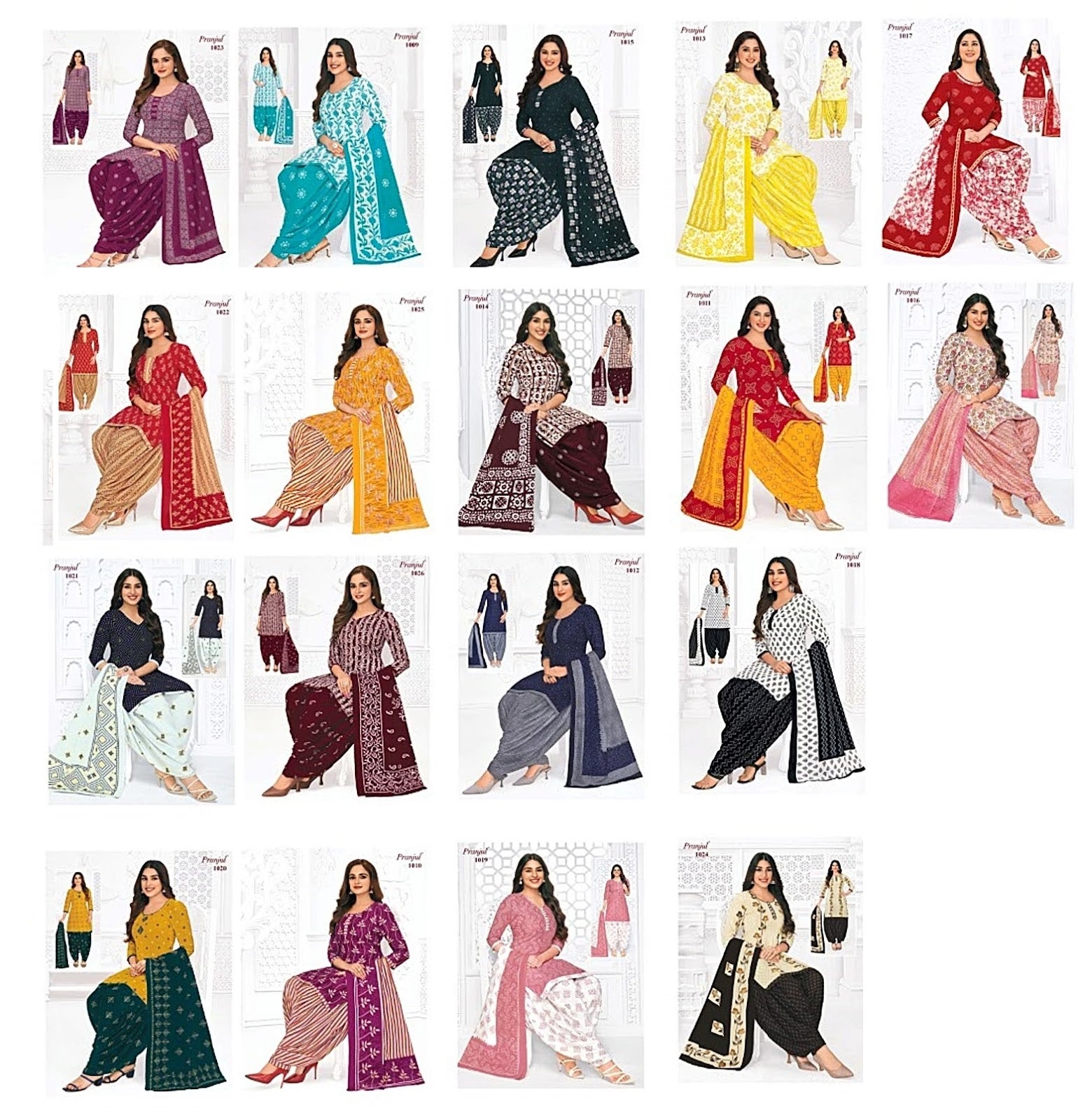 Piya Vol 2 Pranjul Readymade Cotton Patiyala Suits Exporter – Kavya ...