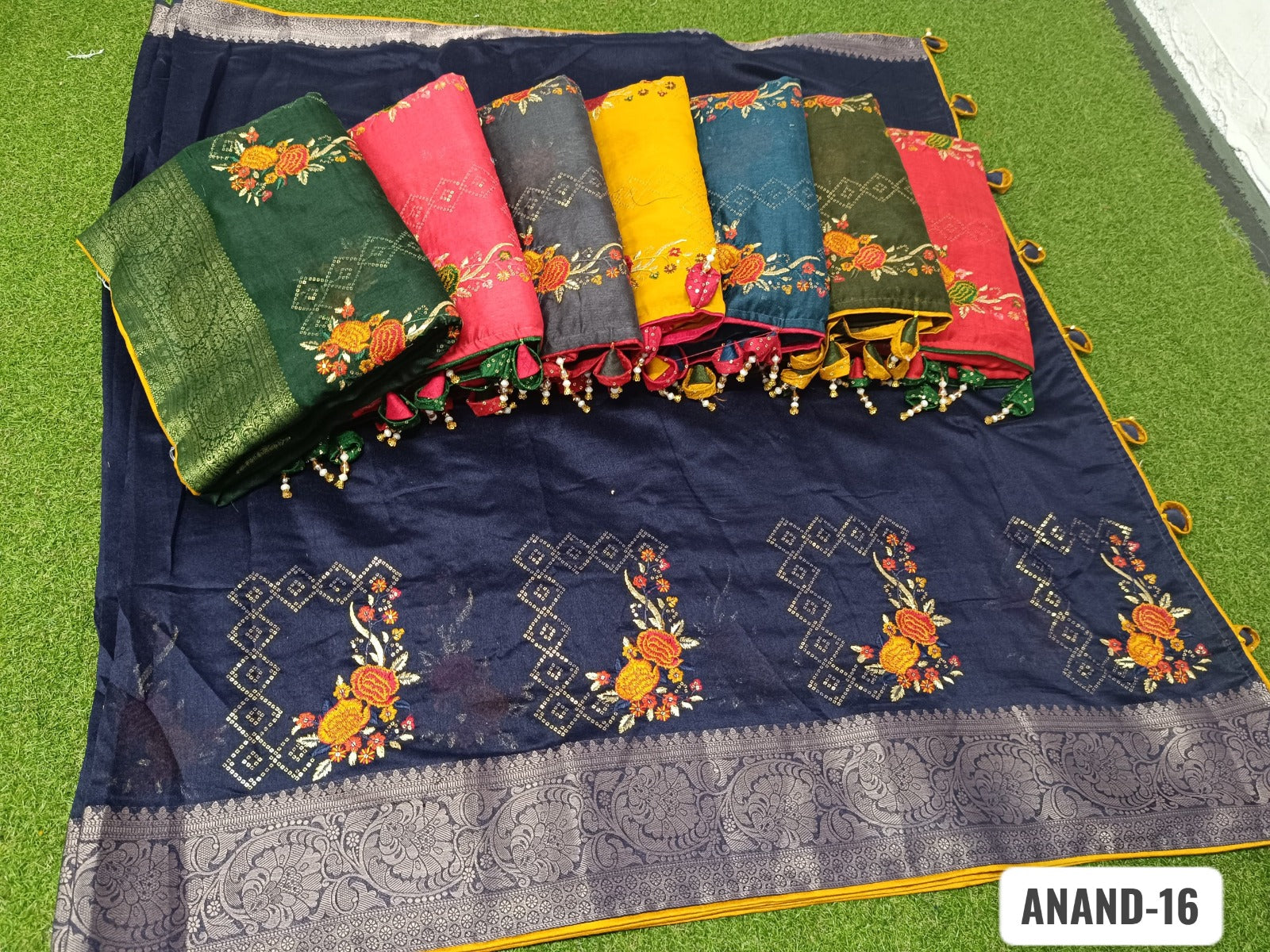 Anand 16 Kalpveli Cotton Silk Sarees – Kavya Style Plus