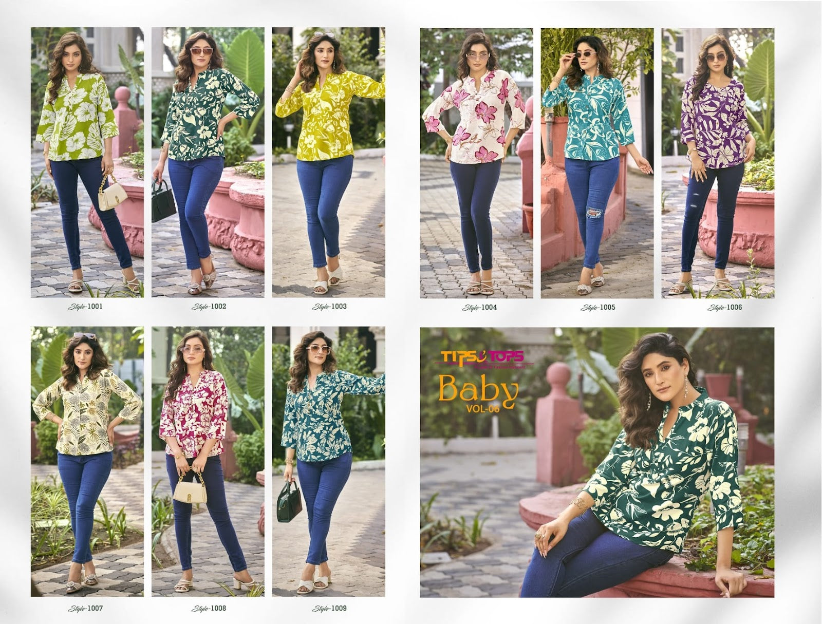 Baby Vol 6 Tips Tops Reyon Stylish Short Tops Exporter – Kavya Style Plus