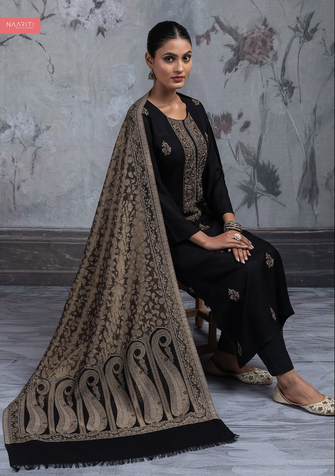 Brithi Naariti Pashmina Suits Wholesaler Gujarat – Kavya Style Plus