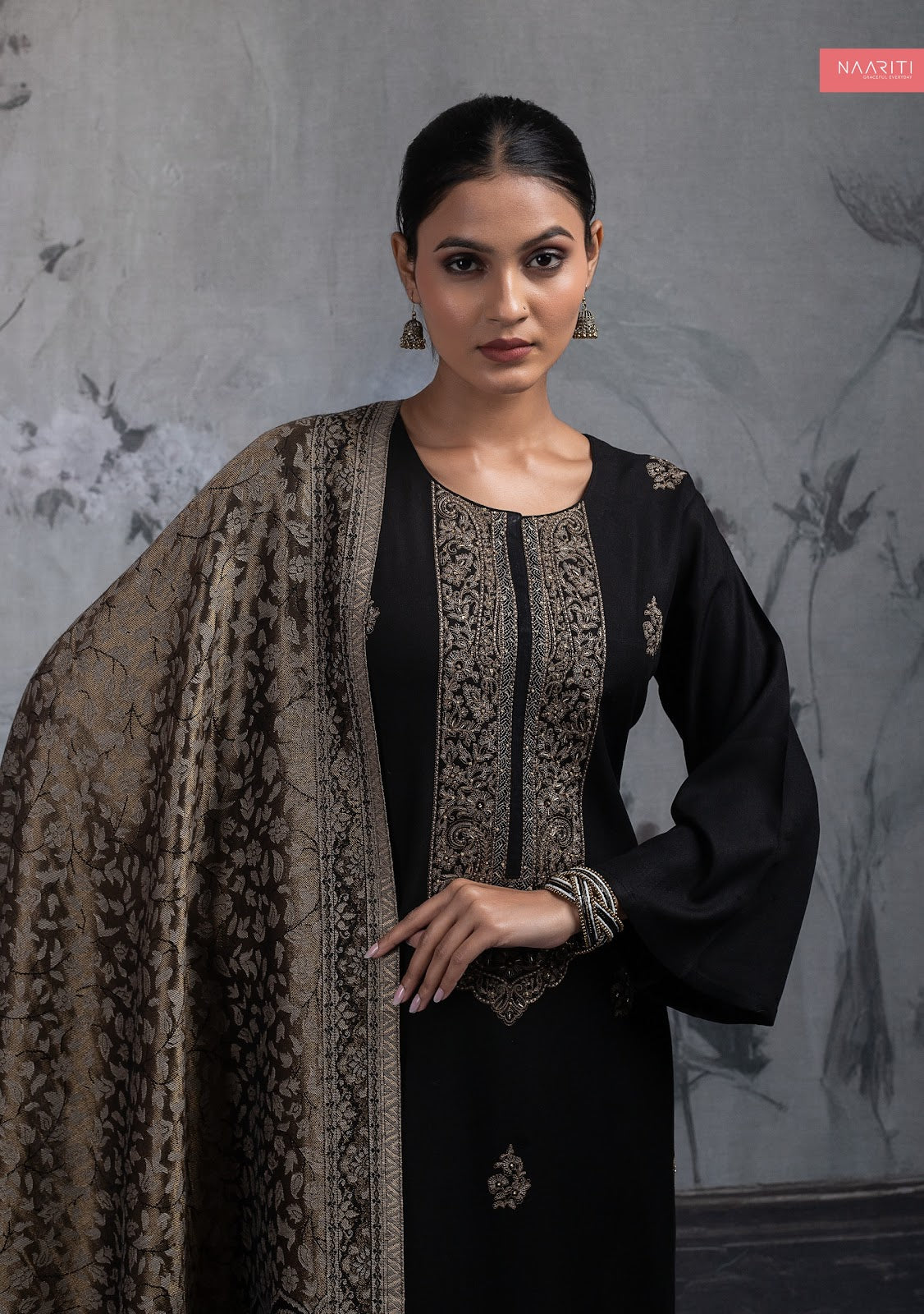 Brithi Naariti Pashmina Suits Wholesaler Gujarat – Kavya Style Plus