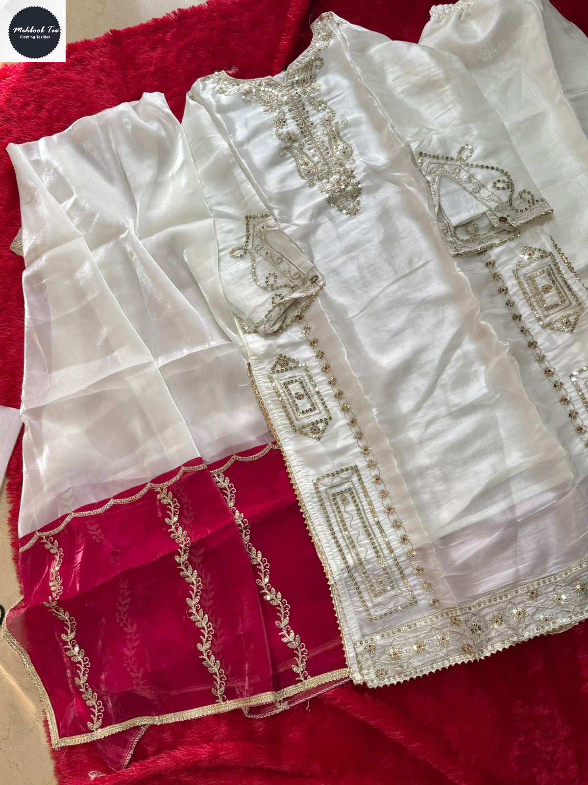 D No 1830 Mehboob Tex Jimmy Choo Pakistani Readymade Suits Exporter ...