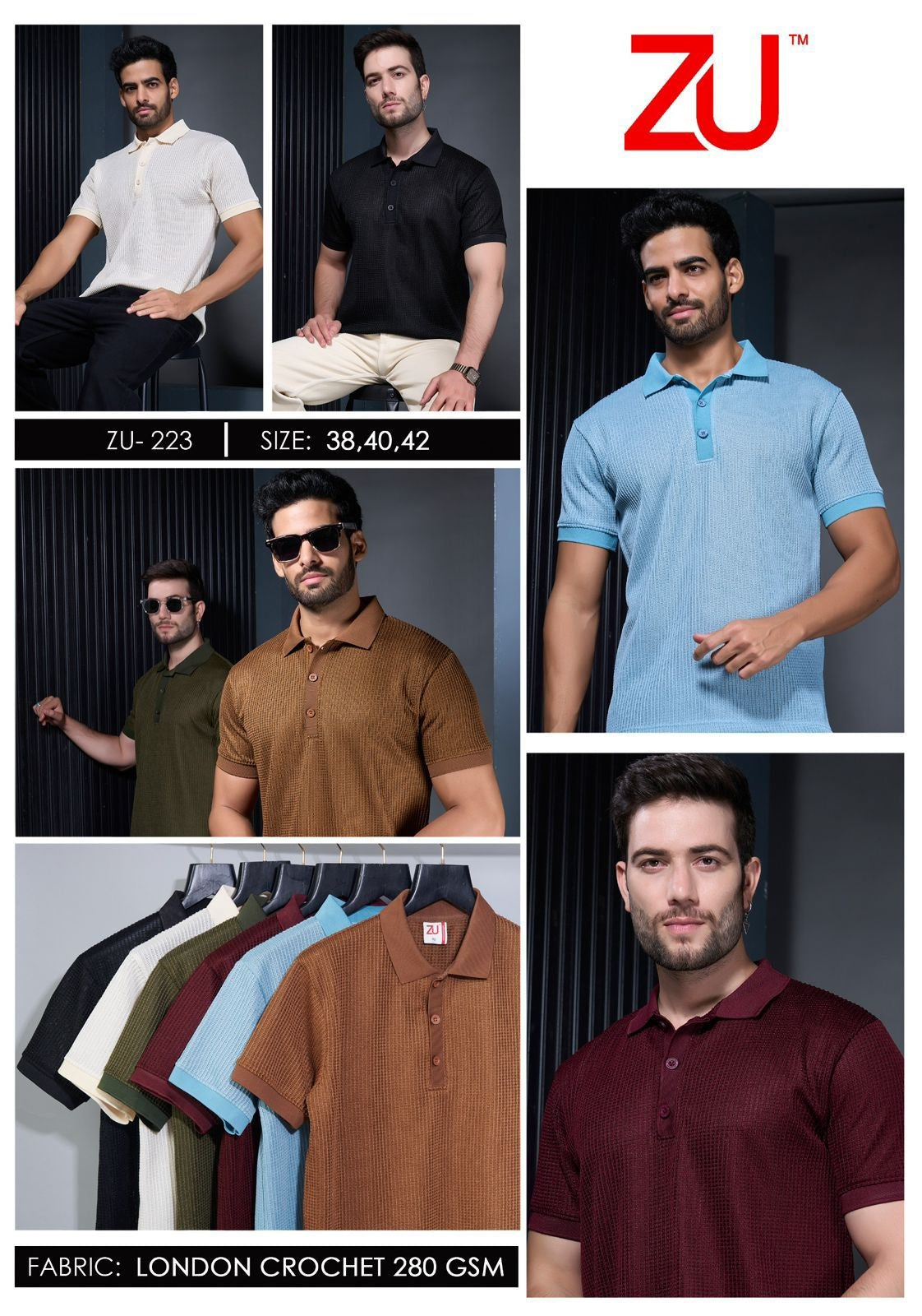 Design 223 Gsm 280 Zu Clothing Mens Tshirts Exporter India – Kavya ...