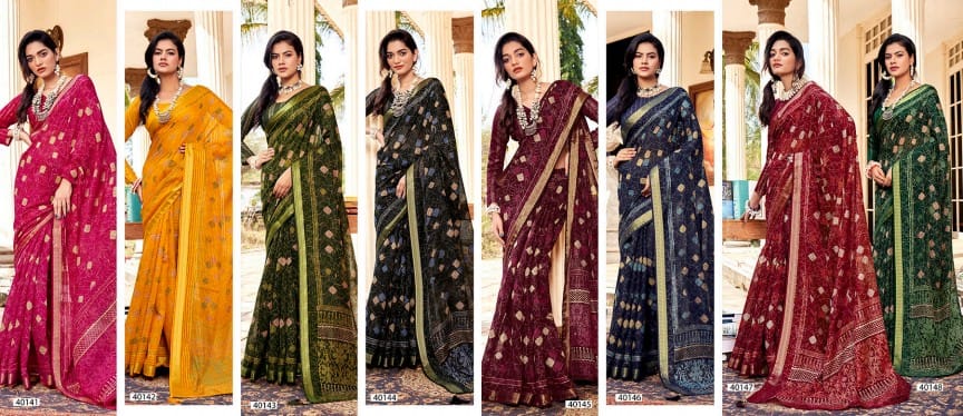Falguni Vol 4 5D Designer Sarees – Kavya Style Plus