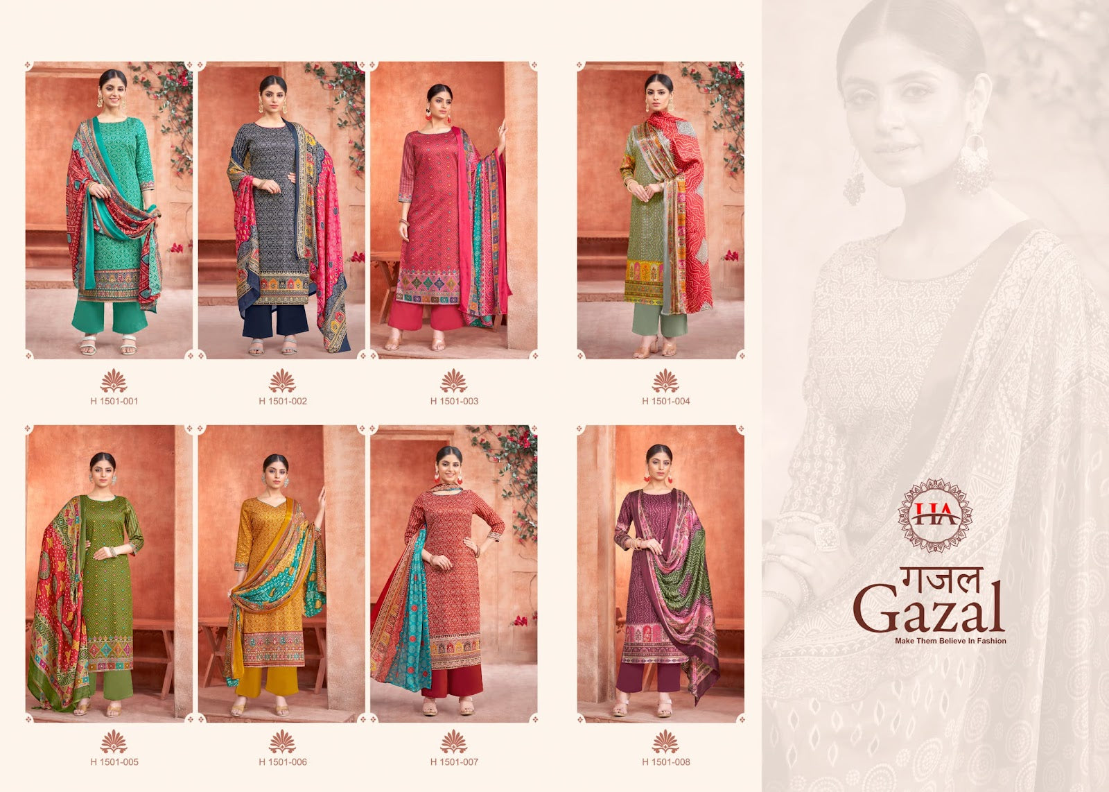 Gazal Harshit Fashion Pure Zam Plazzo Style Suits – Kavya Style Plus