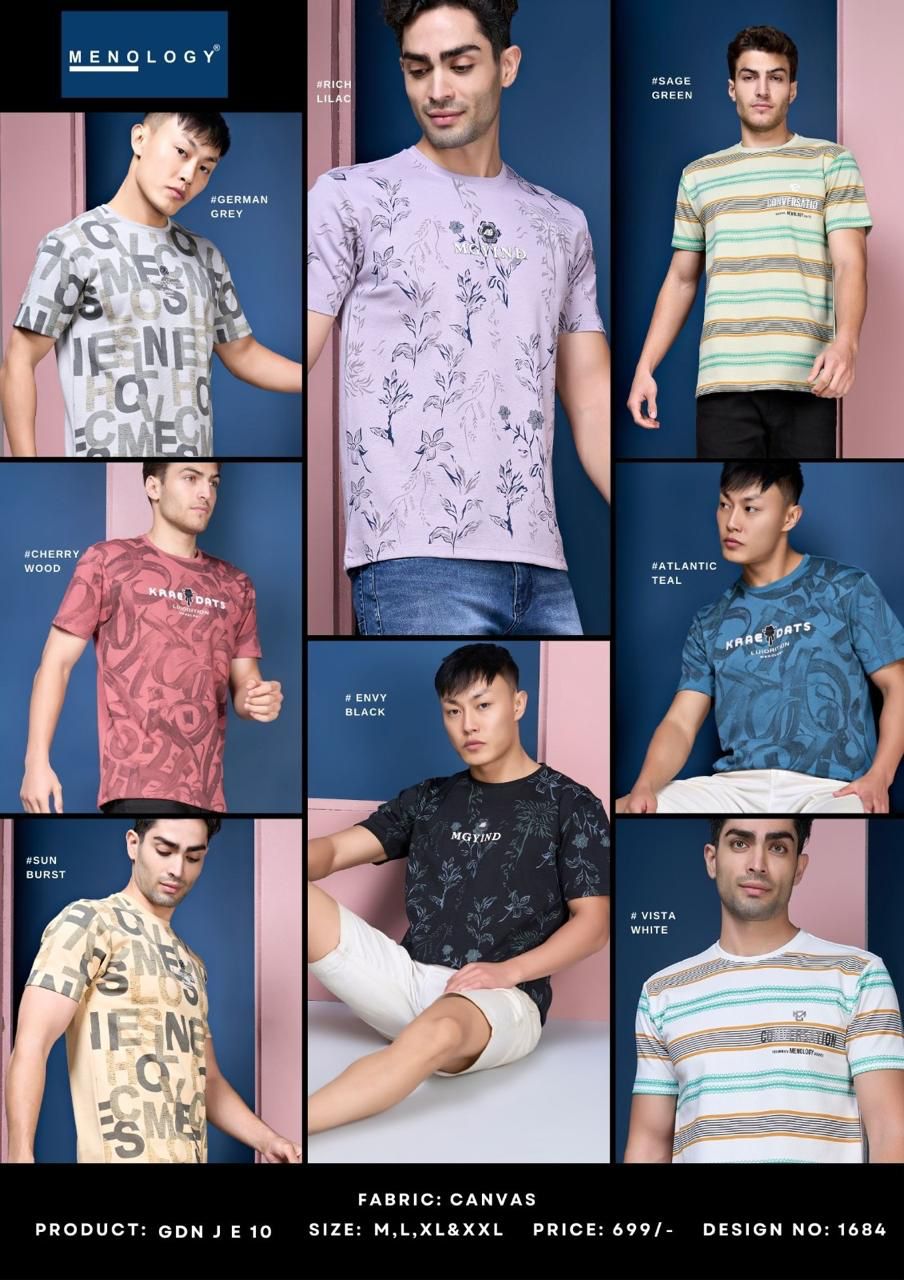 Gdn J E 10 Menology Canvas Mens Tshirts Wholesaler – Kavya Style Plus