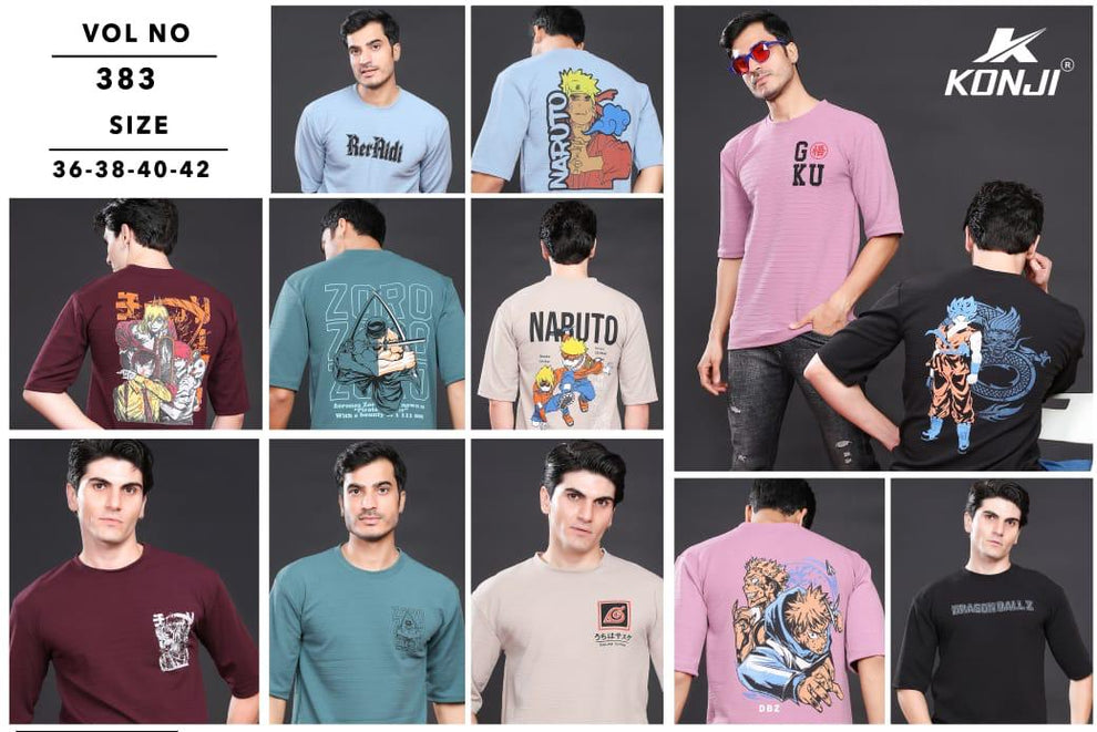 Gsm 220 Vol 383 Konji Mens Tshirts Wholesaler India – Kavya Style Plus
