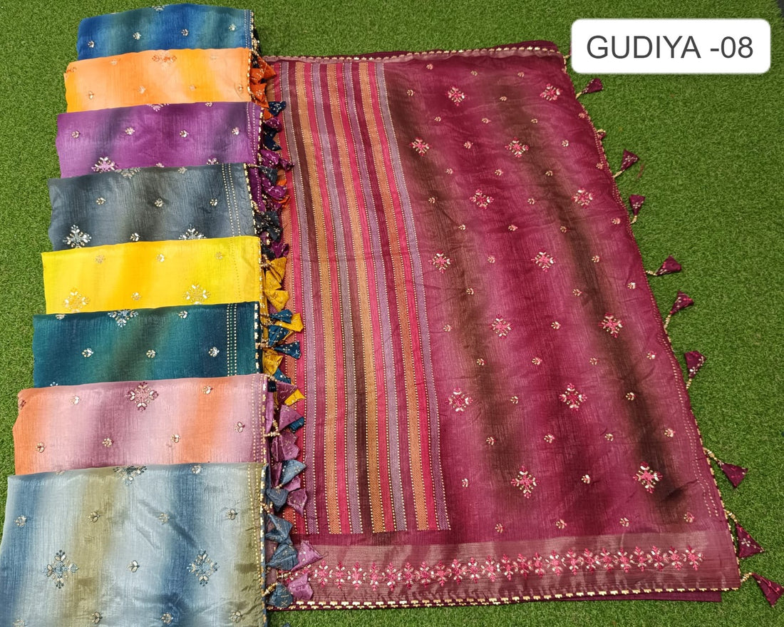 Gudiya 8 New Kalpveli Dola Silk Sarees – Kavya Style Plus
