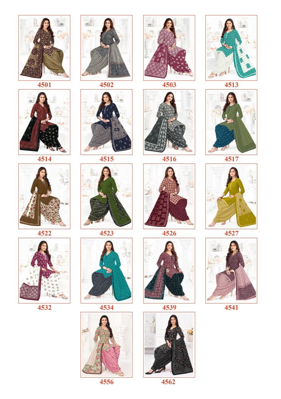 Hansika Vol 25 Exculusive Shree Ganesh Readymade Cotton Patiyala Suits ...