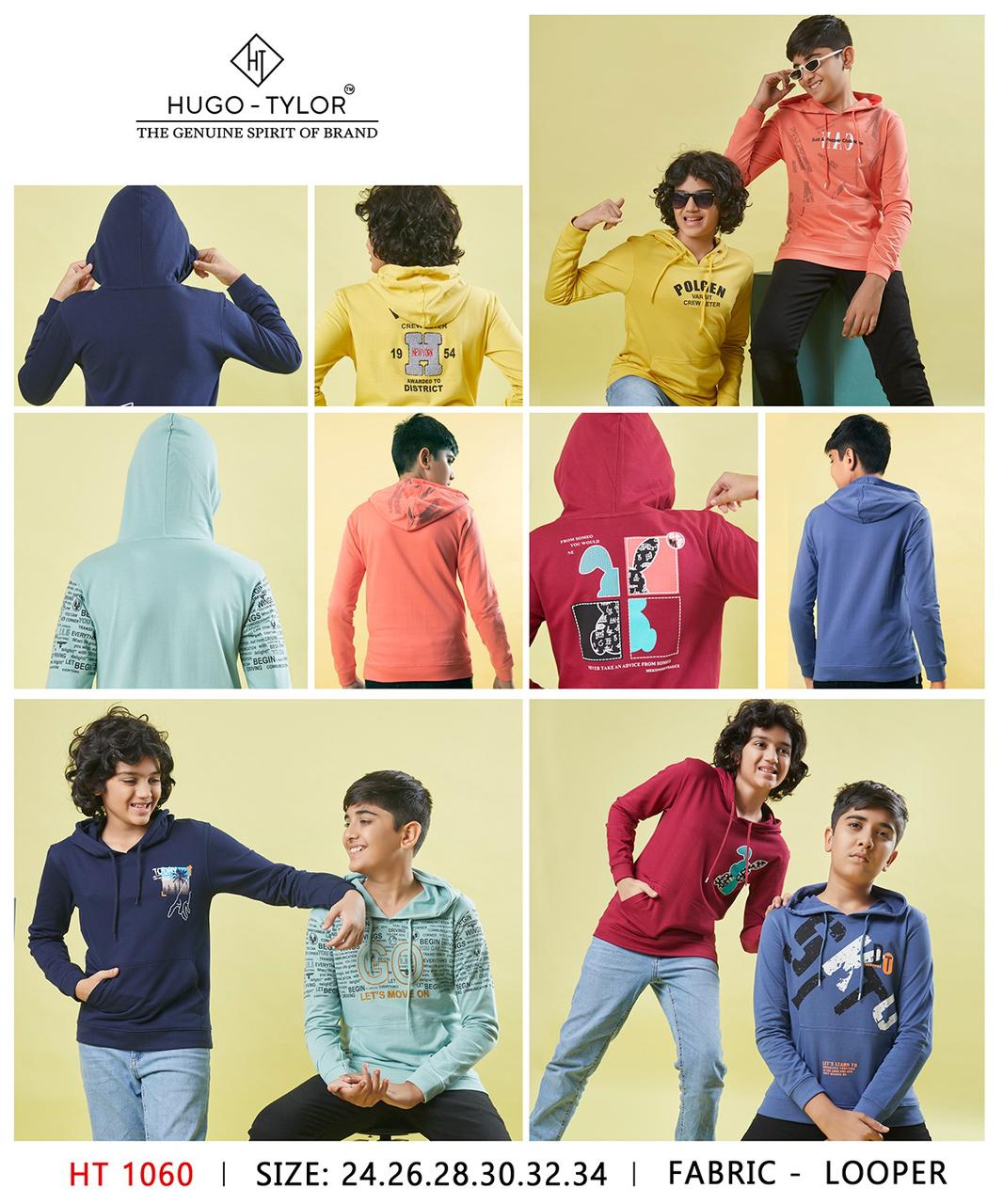 Hoodies Ht 1060 Hugo Tylor Looper Boys Tshirt Supplier – Kavya Style Plus