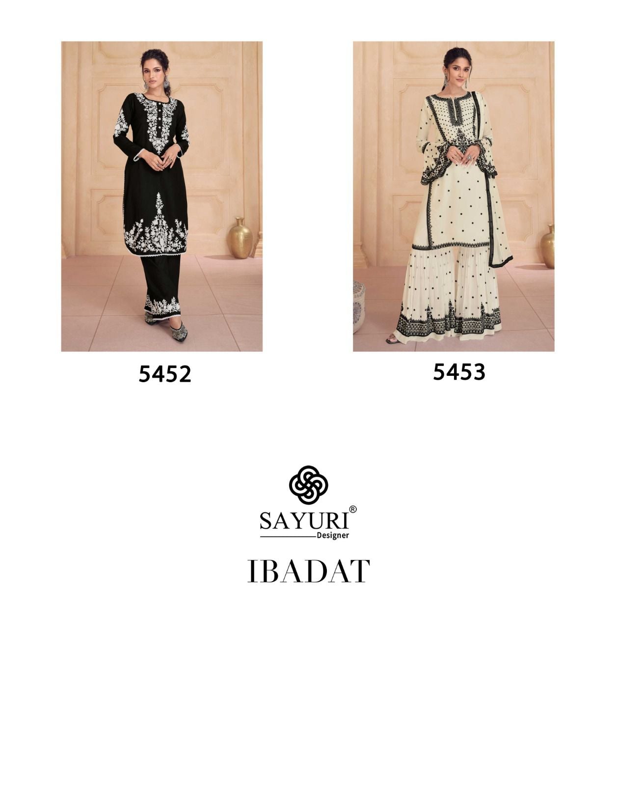 Ibadat Sayuri Georgette Pakistani Readymade Suits – Kavya Style Plus