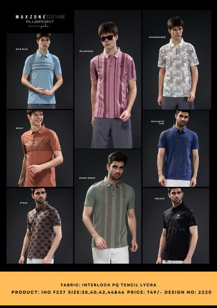 Iho F 237 Design 2220 Maxzone Clothing Imported Mens Tshirts Manufactu ...