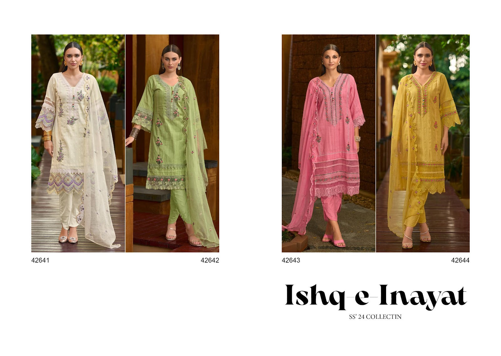 Ishq E Inayat Kailee Fashion Pure Cotton Readymade Pant Style Suits ...