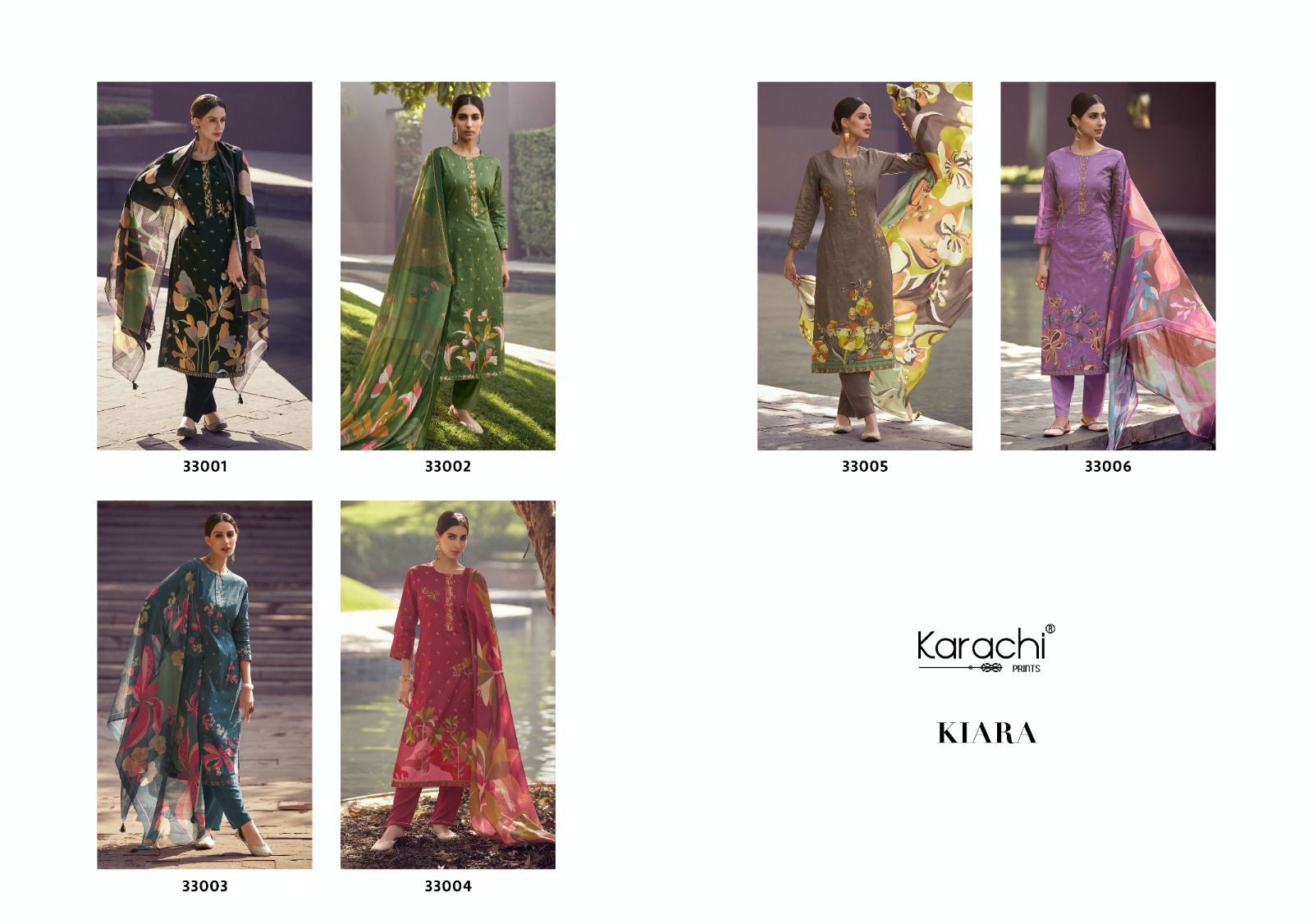 Kiara Karachi Prints Lawn Cotton Pant Style Suits – Kavya Style Plus