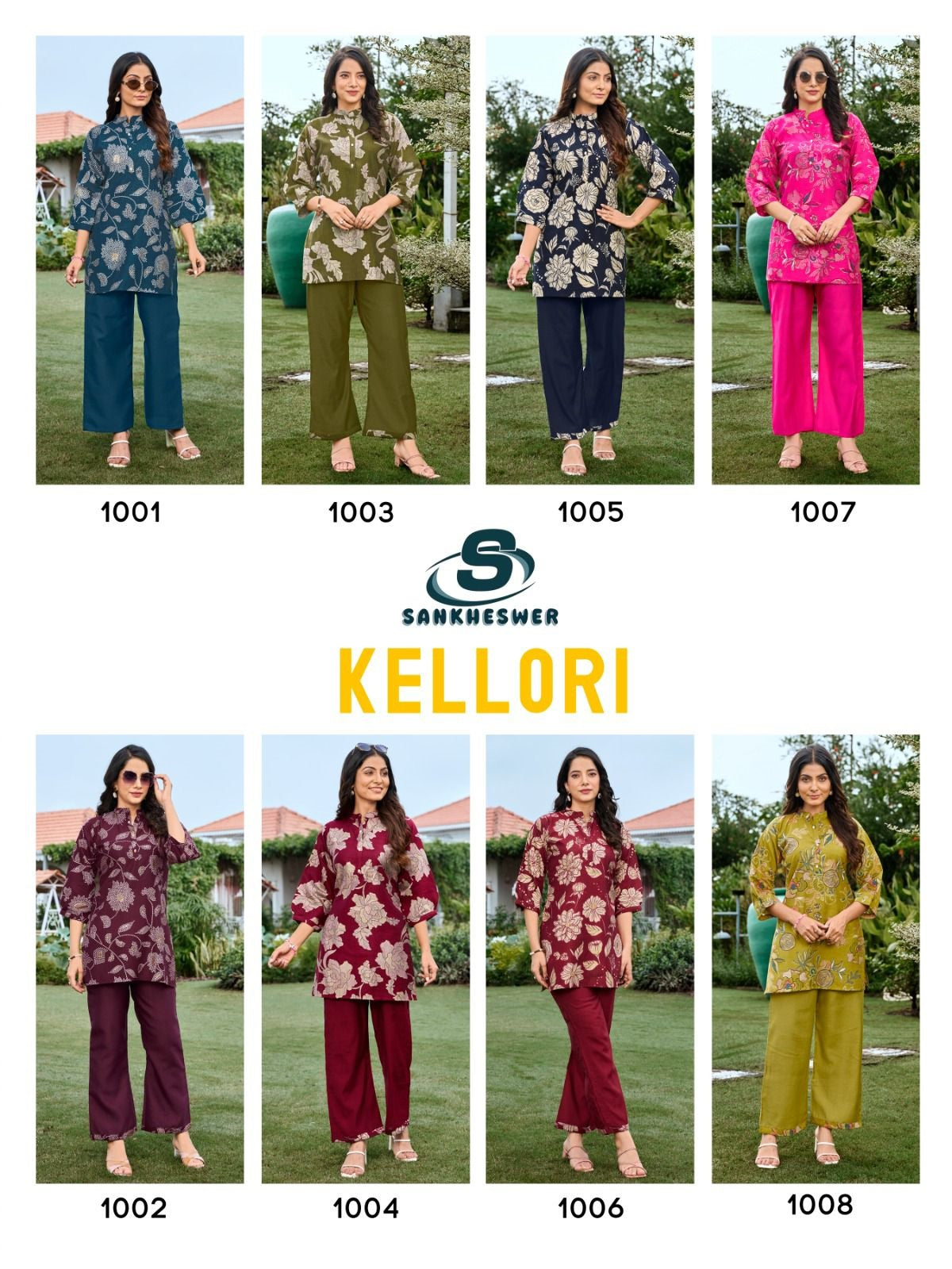 Kellori Sankheswer Viscose Co Ord Set Exporter Gujarat – Kavya Style Plus