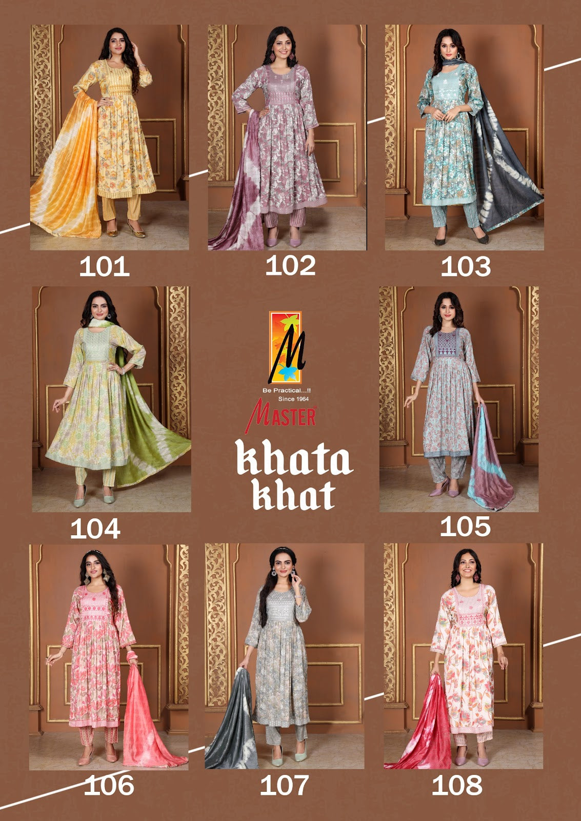 Khata Khat Master Capsule Readymade Pant Style Suits Wholesaler – Kavya ...