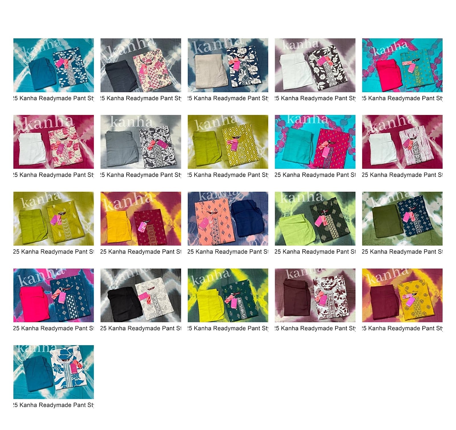 Kriday 011725 Kanha Reyon Readymade Pant Style Suits Wholesale Rate ...