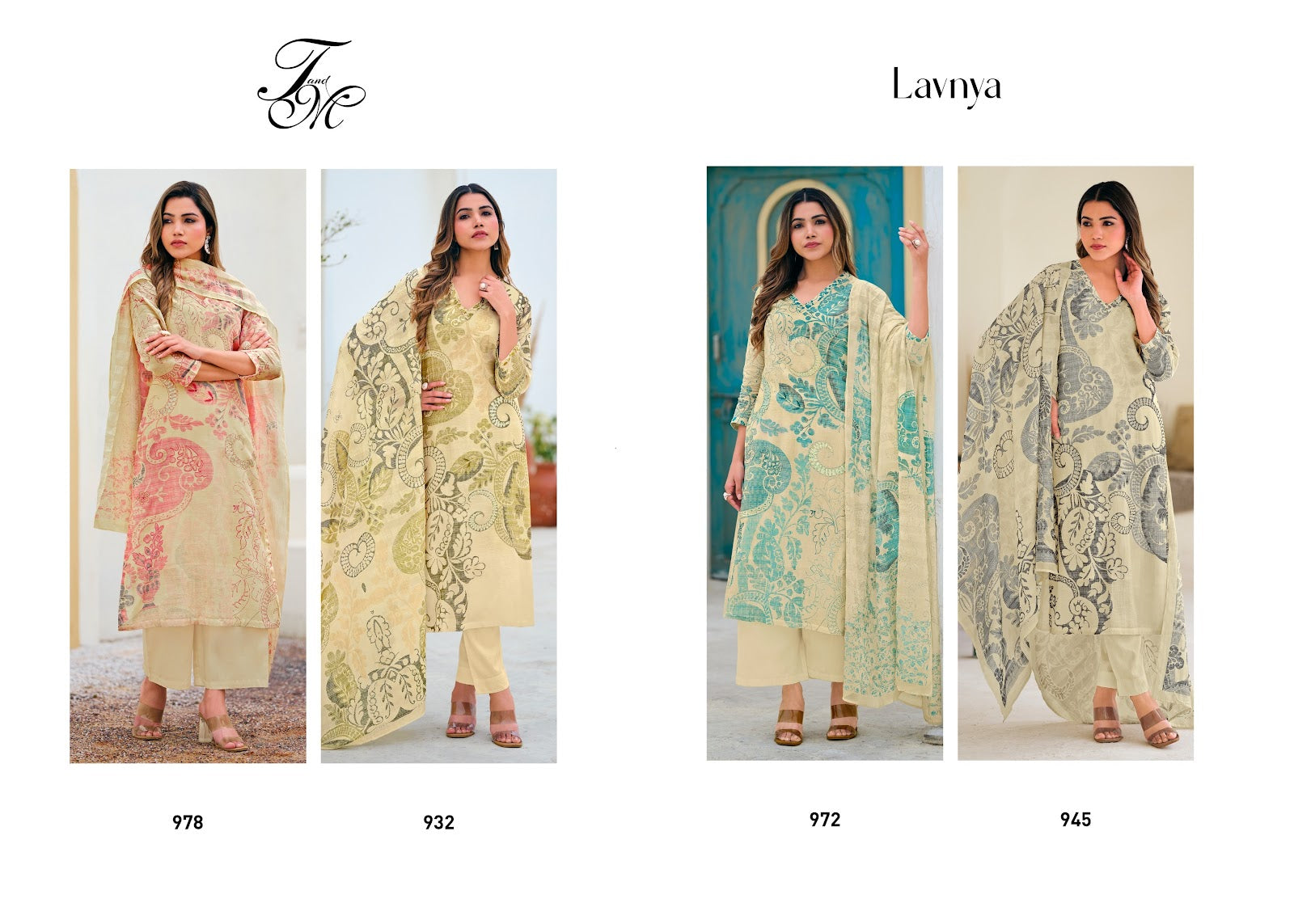 Lavnya Tm Linen Pant Style Suits Wholesale Rate – Kavya Style Plus