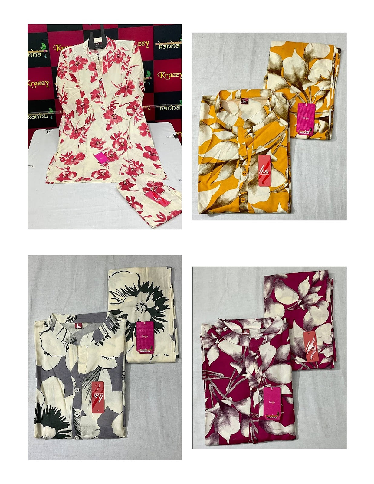 Liva Zeel 090725 Kanha Reyon Co Ord Set Wholesaler Gujarat – Kavya ...