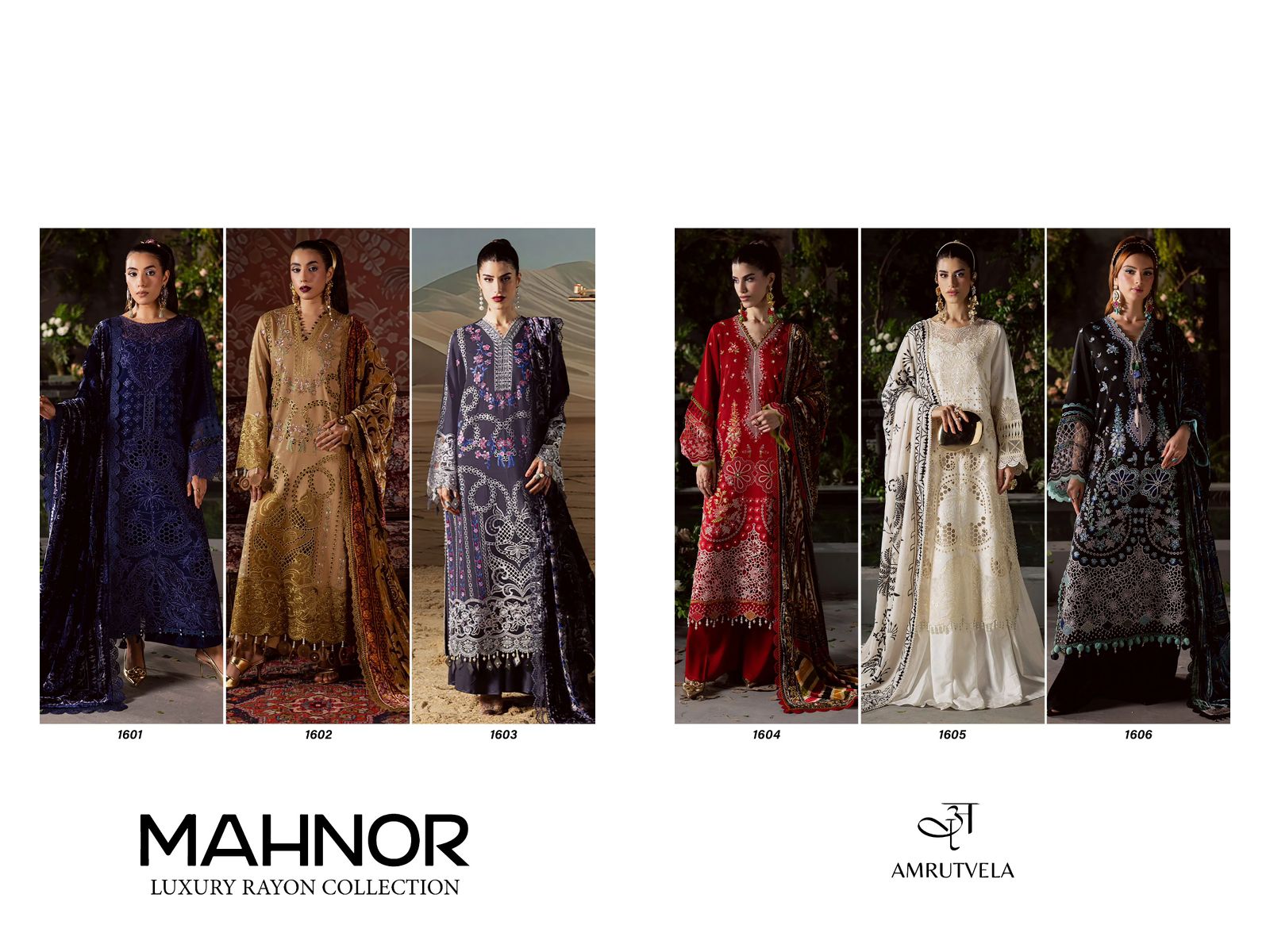 Mahnor Luxury Rayon Collection Amrutvela Pakistani Salwar Suits ...