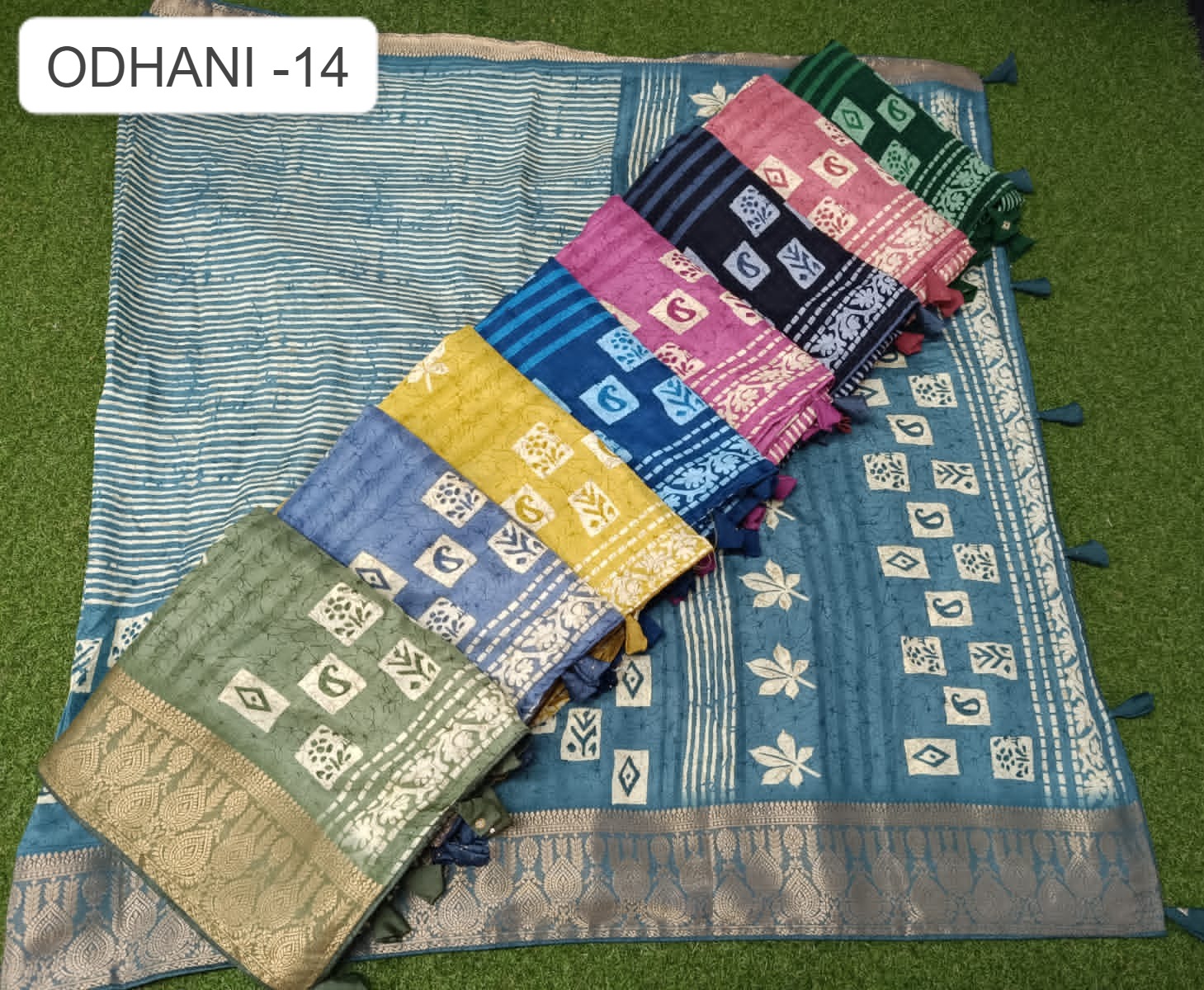 Odhani 14 Kalpveli Dola Silk Sarees – Kavya Style Plus