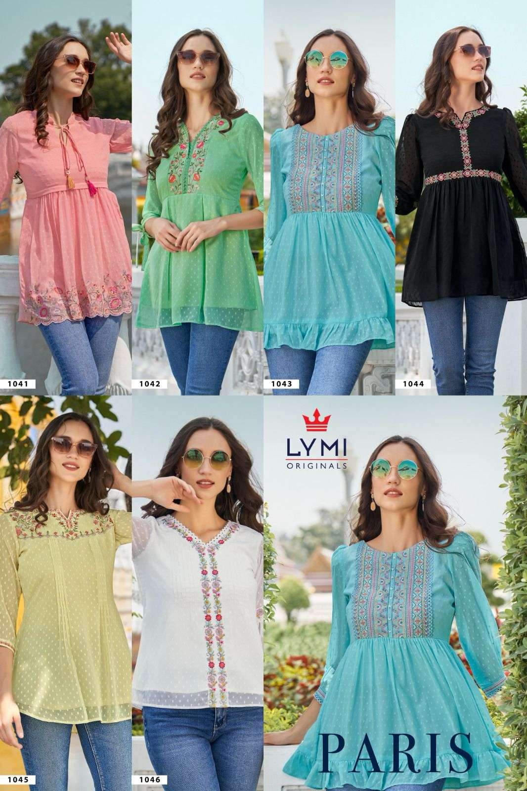 Paris Lymi Fancy Tops Wholesaler Ahmedabad – Kavya Style Plus