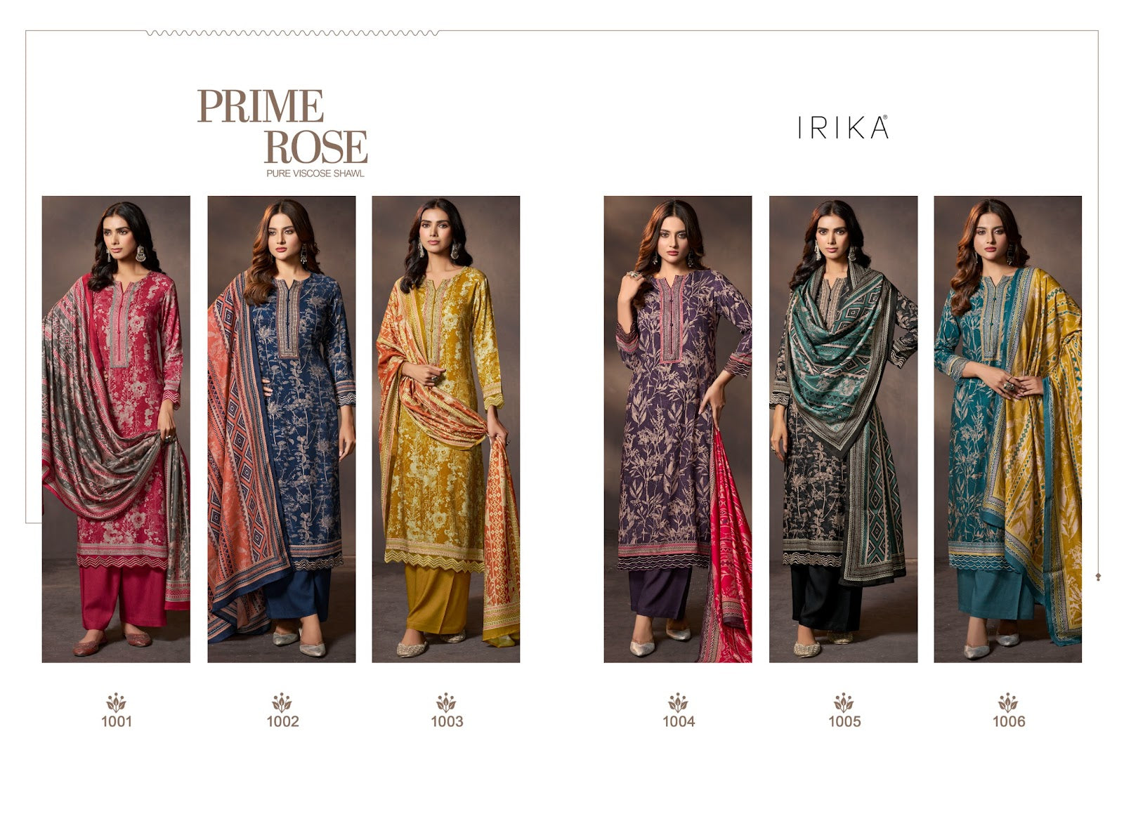 Prime Rose Irika Karachi Pashmina Salwar Suits Supplier – Kavya Style Plus