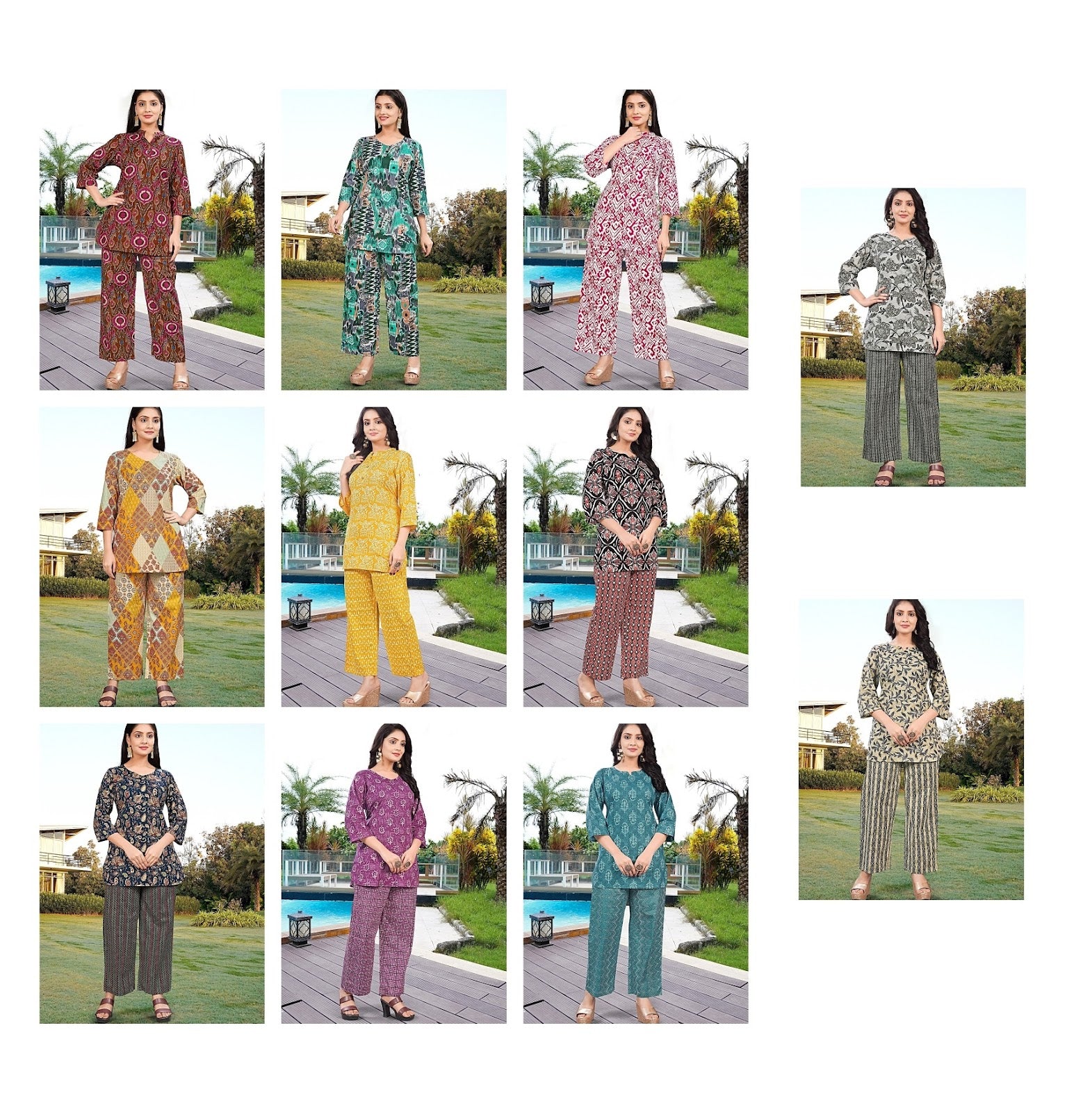 Print Yami Fashion Pure Cotton Co Ord Set Wholesaler Gujarat – Kavya ...