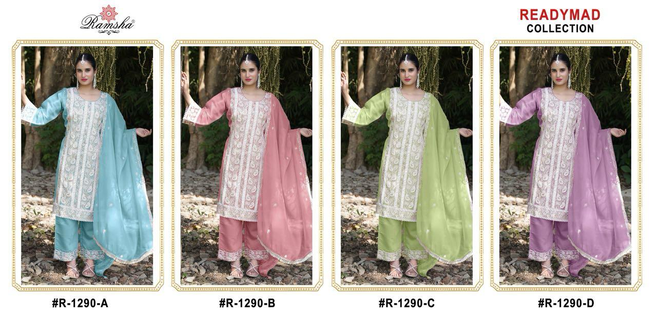 R 1290 Ramsha Jimi Chu Pakistani Readymade Suits Manufacturer India ...