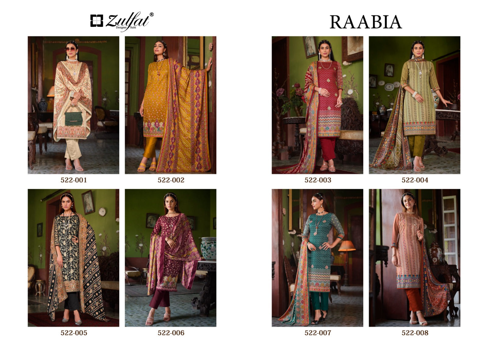 Raabia Zulfat Designer Woolen Pashmina Suits Supplier India – Kavya ...