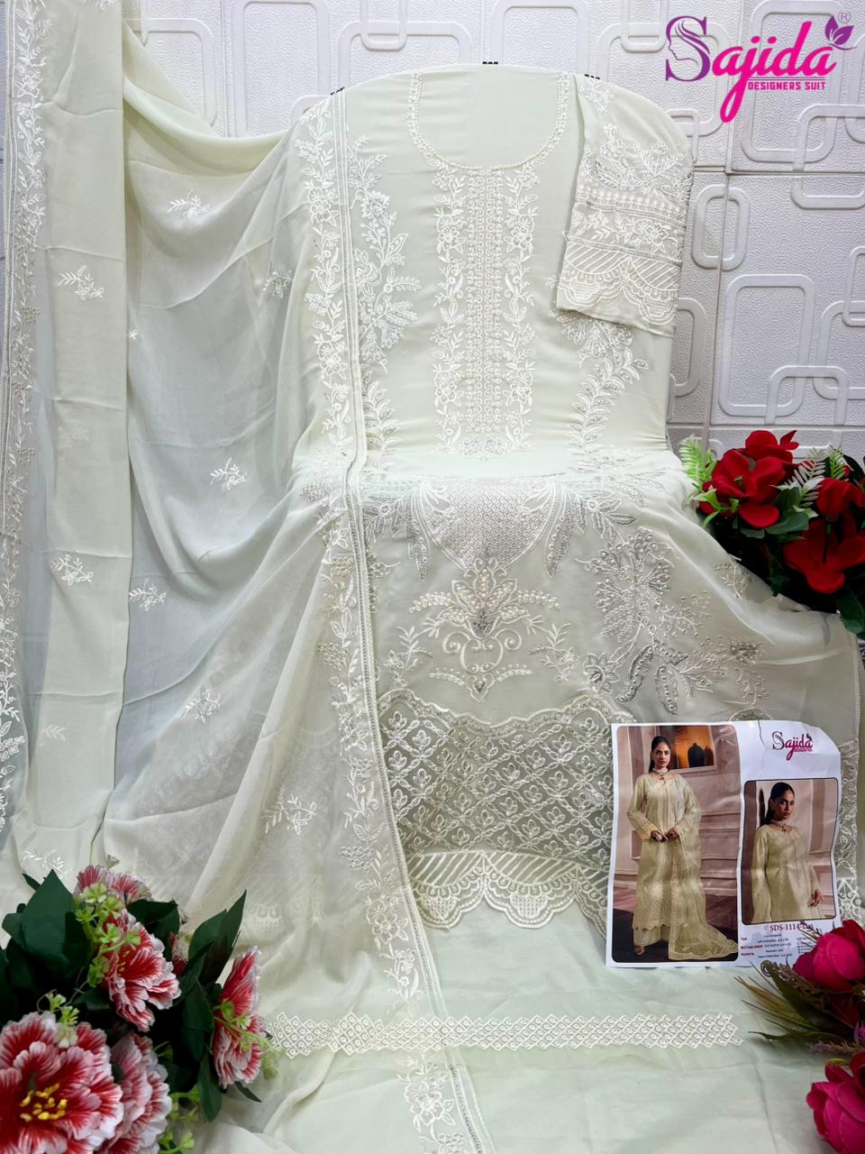 Roheenaz Sajida Georgette Pakistani Salwar Suits Supplier Gujarat ...