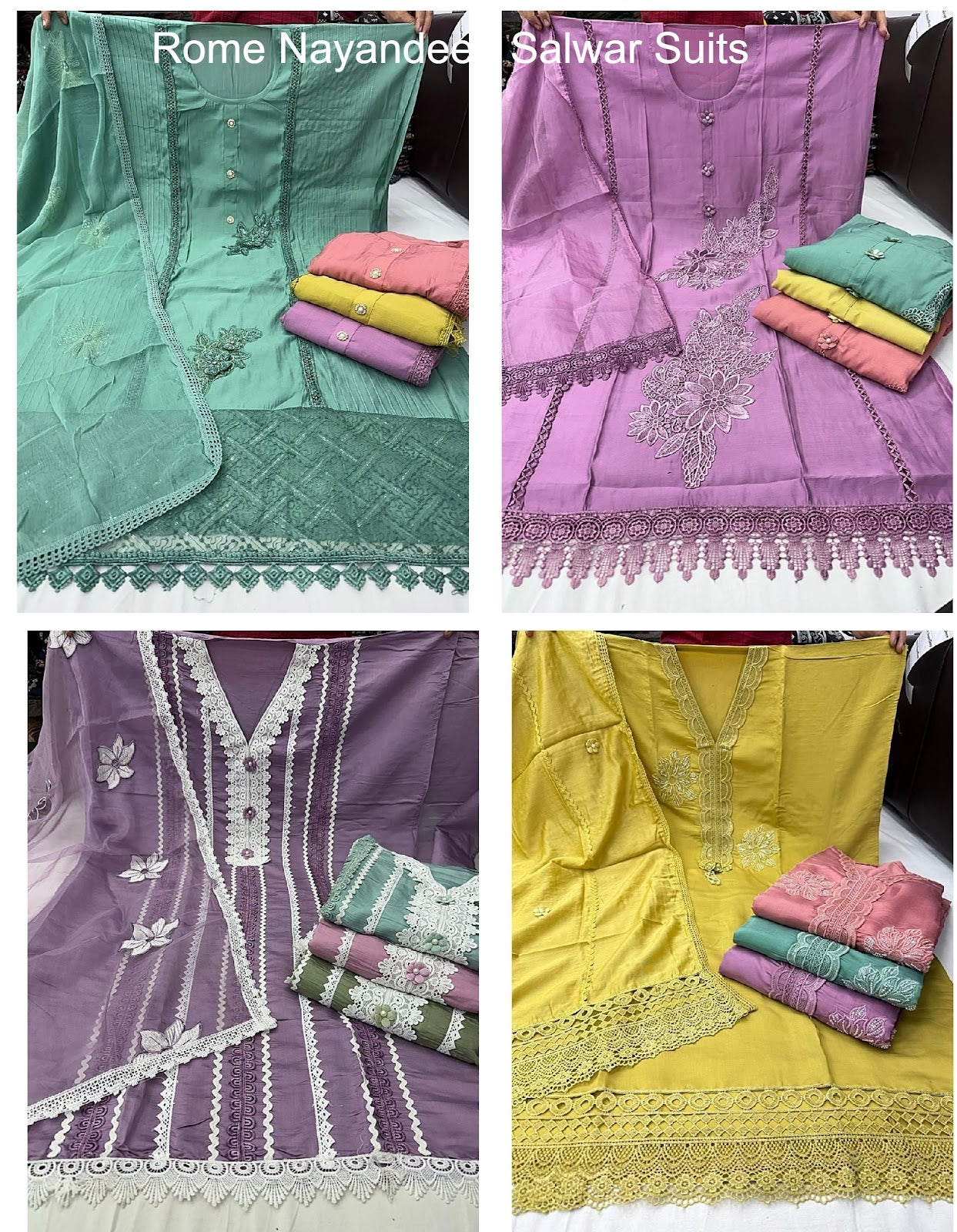 Rome Nayandeep Roman Salwar Suits Manufacturer – Kavya Style Plus