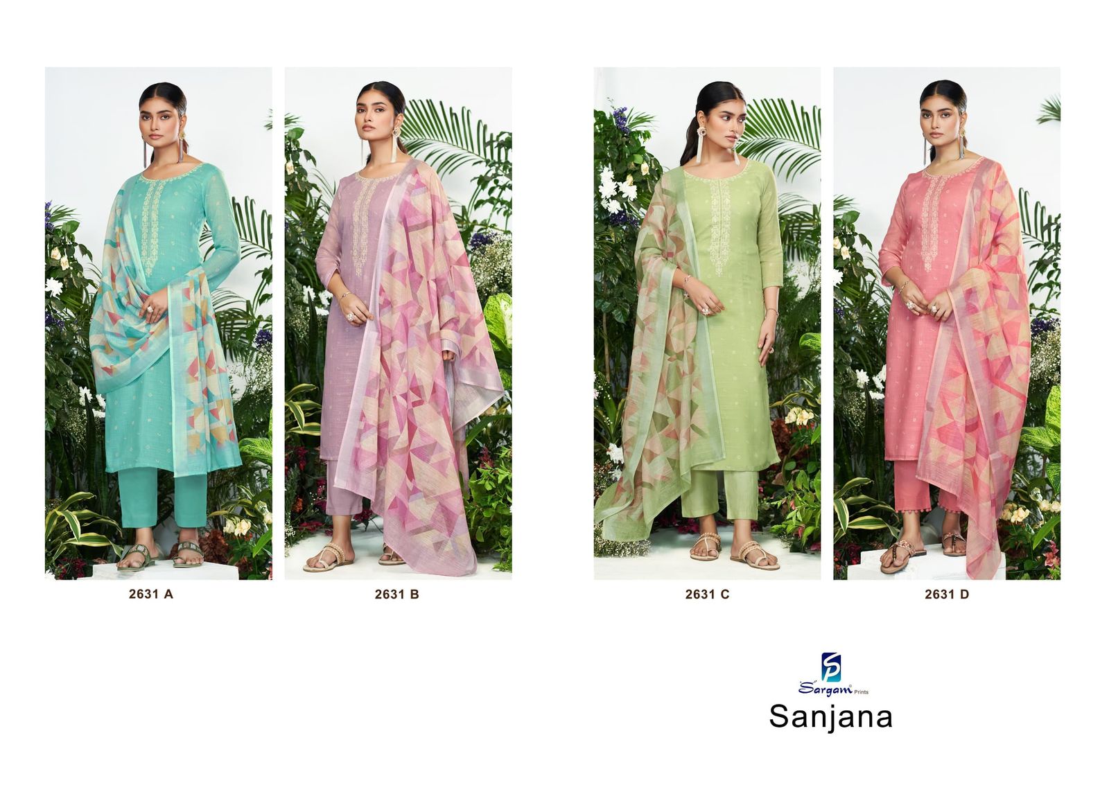 Sanjana Sargam Prints Lilen Pant Style Suits Manufacturer Ahmedabad ...
