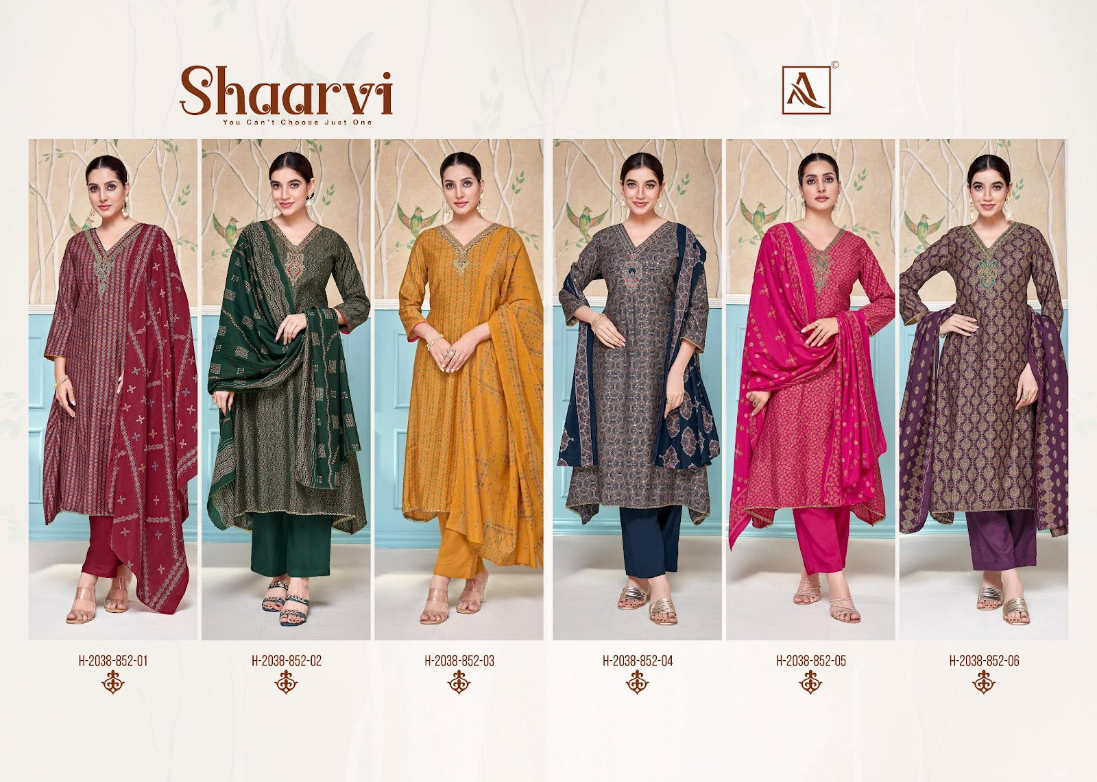 Shaarvi Alok Premium Pant Style Suits Wholesaler India – Kavya Style Plus