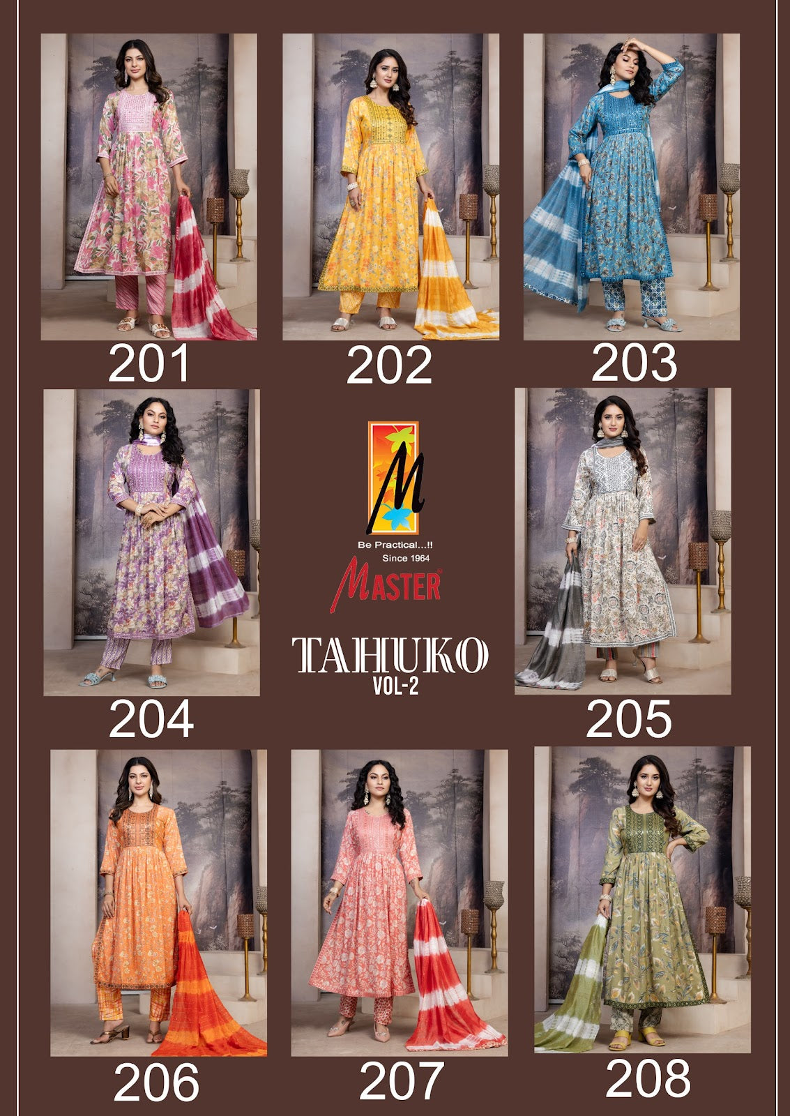 Tahuko Vol 2 Master Capsule Readymade Pant Style Suits Supplier India ...