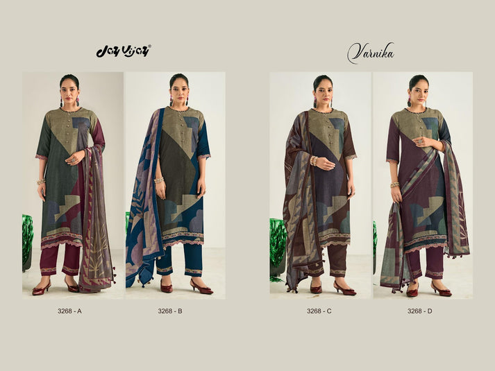 Varnika Jay Vijay Bemberg Pant Style Suits Supplier – Kavya Style Plus