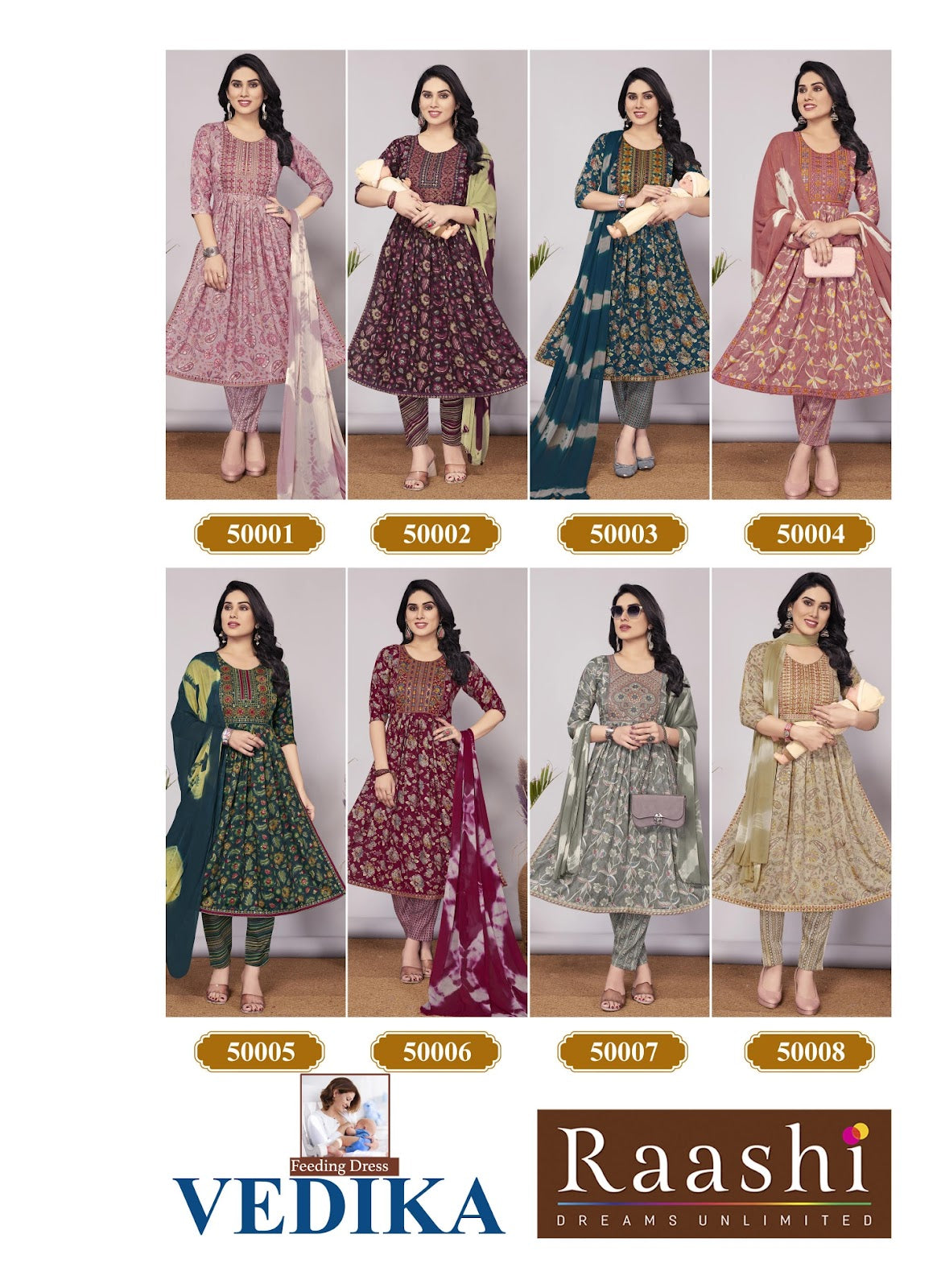 Vedika Feeding Maternity Raashi Capsule Readymade Pant Style Suits Man ...