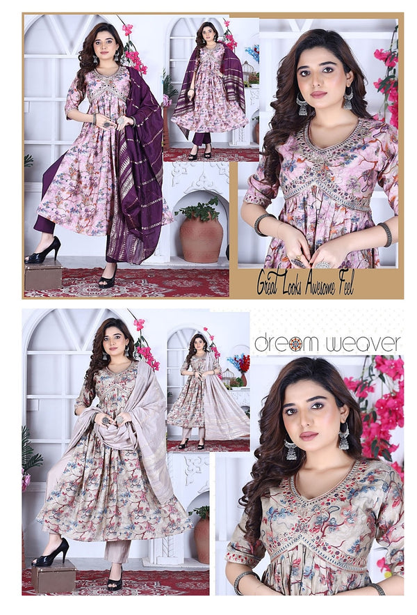 Aaliya Cut Ladli Modal Readymade Pant Style Suits – Kavya Style Plus