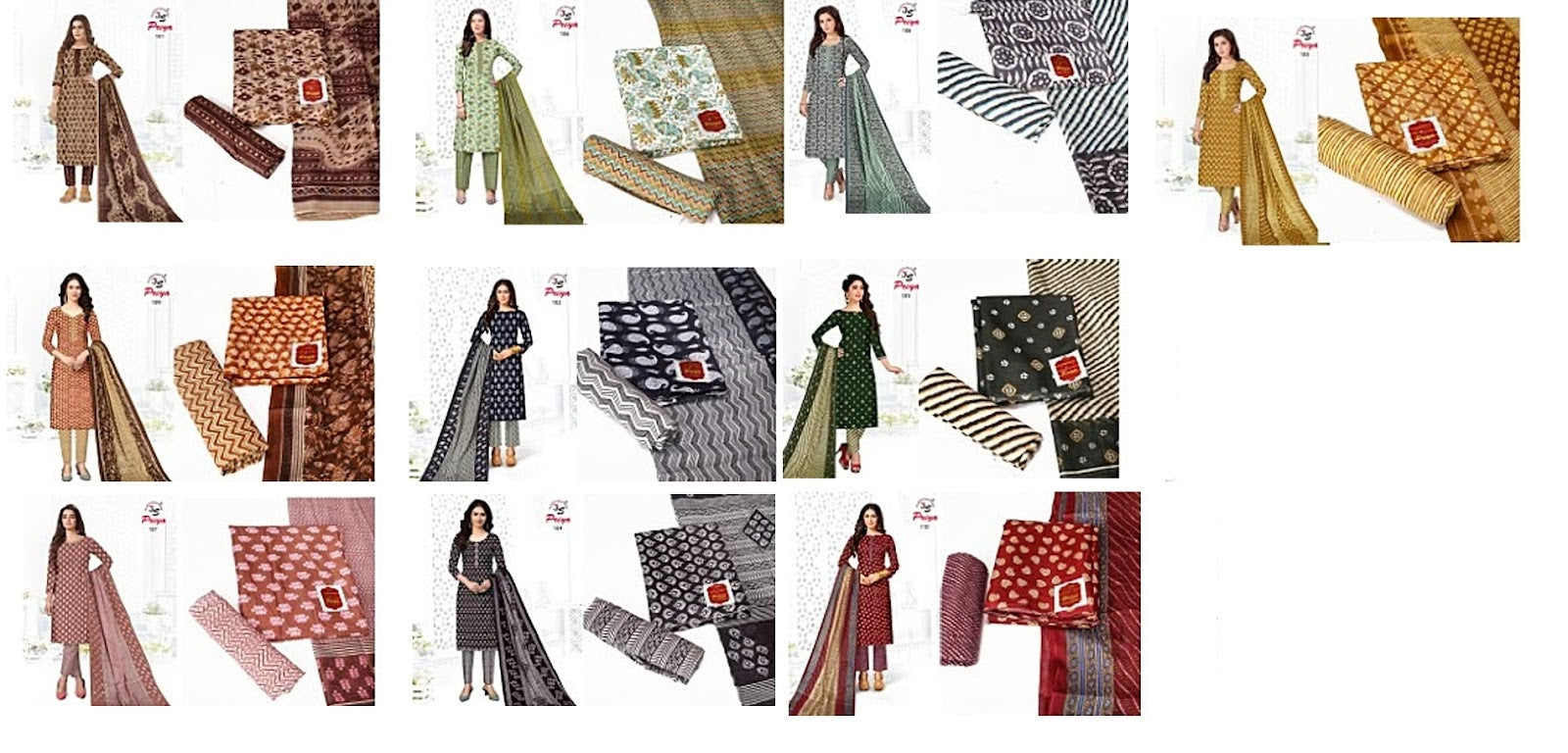 Pulse Vol 1 Js Priya Pant Style Suits – Kavya Style Plus