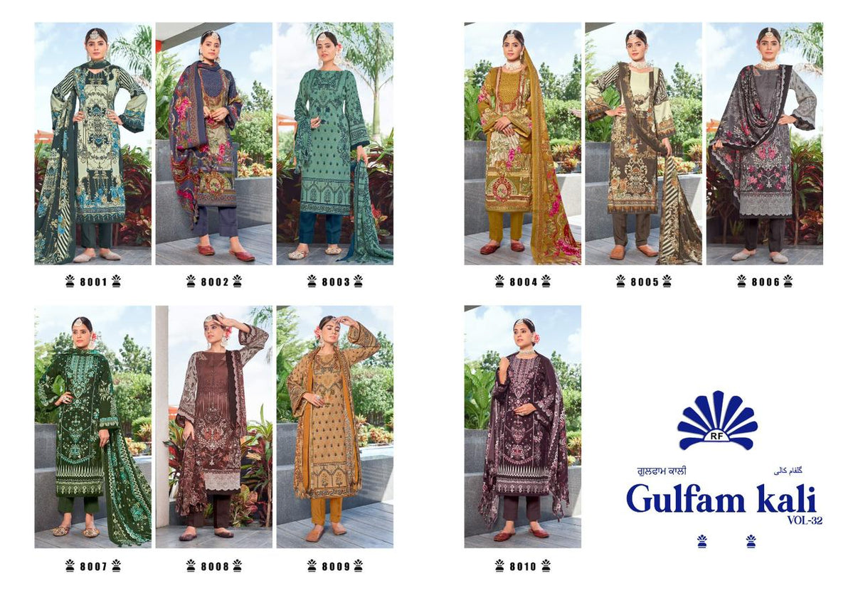 Gulfam Kali Vol 32 Radha Fab Pashmina Suits – Kavya Style Plus