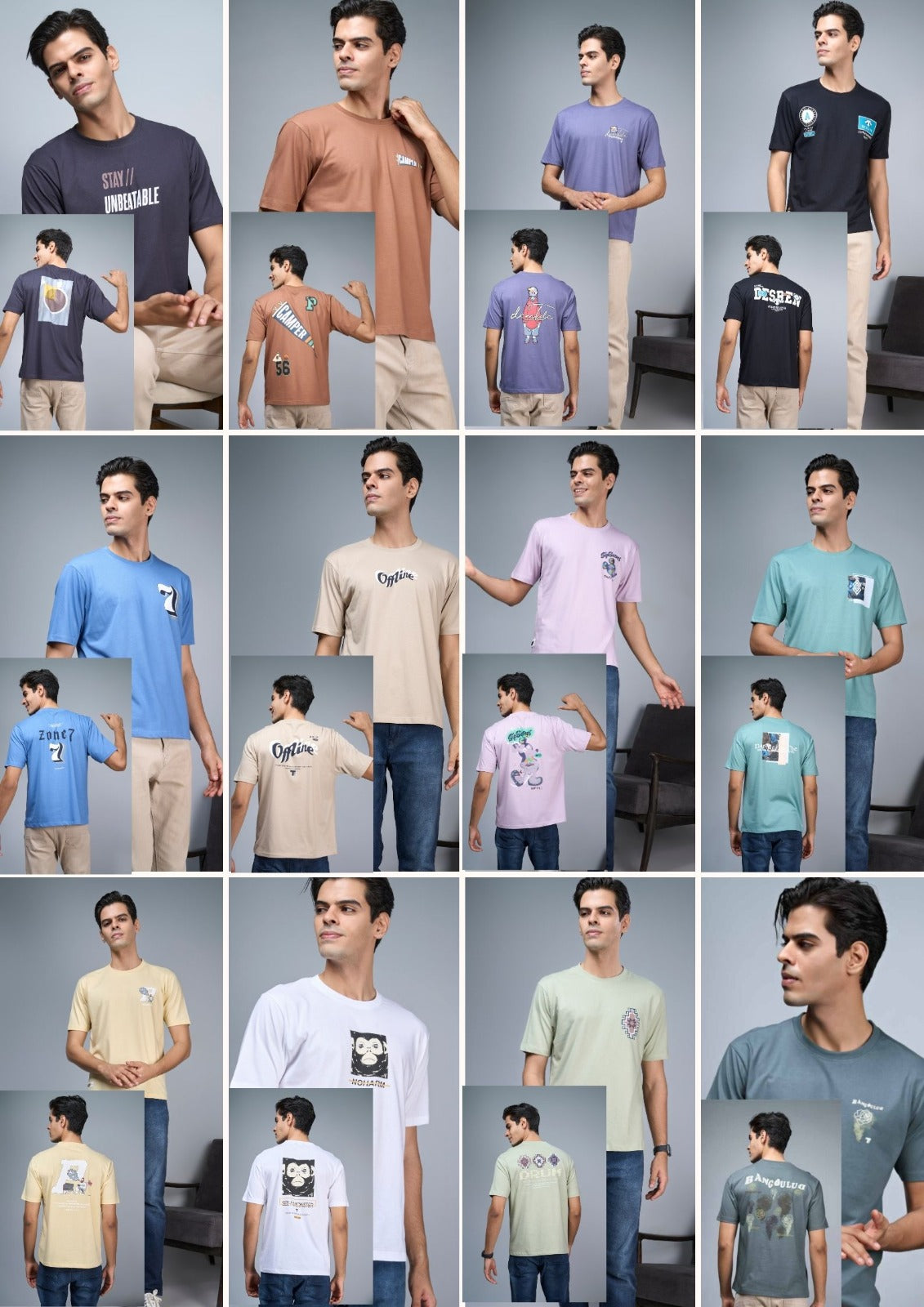 Iho E 114 Thanabat Mens Tshirts – Kavya Style Plus